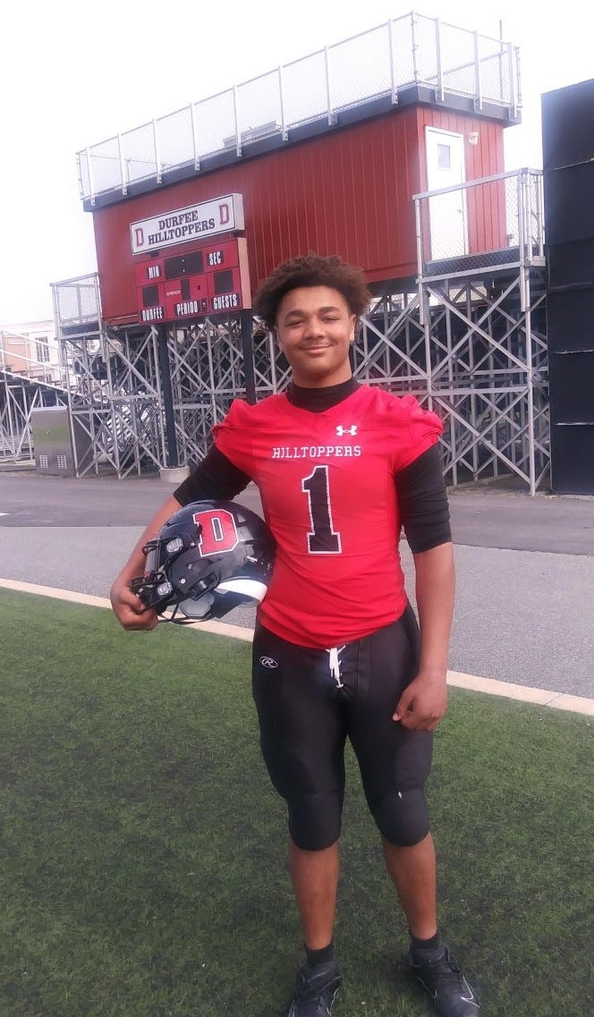 Durfee High running back Jason Hall turning heads in his junior season
