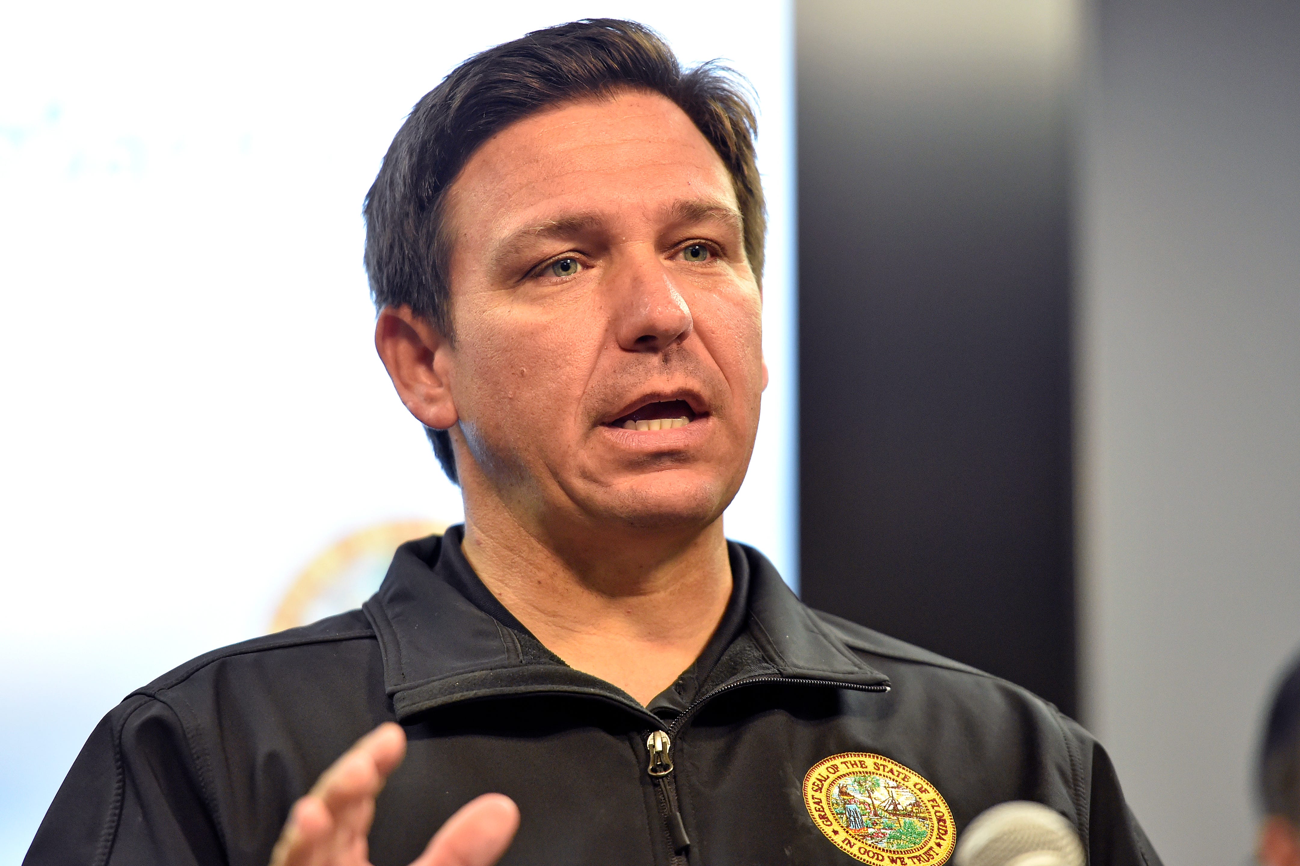Florida Gov. Ron DeSantis tours Piney Point, mobilizes state resources