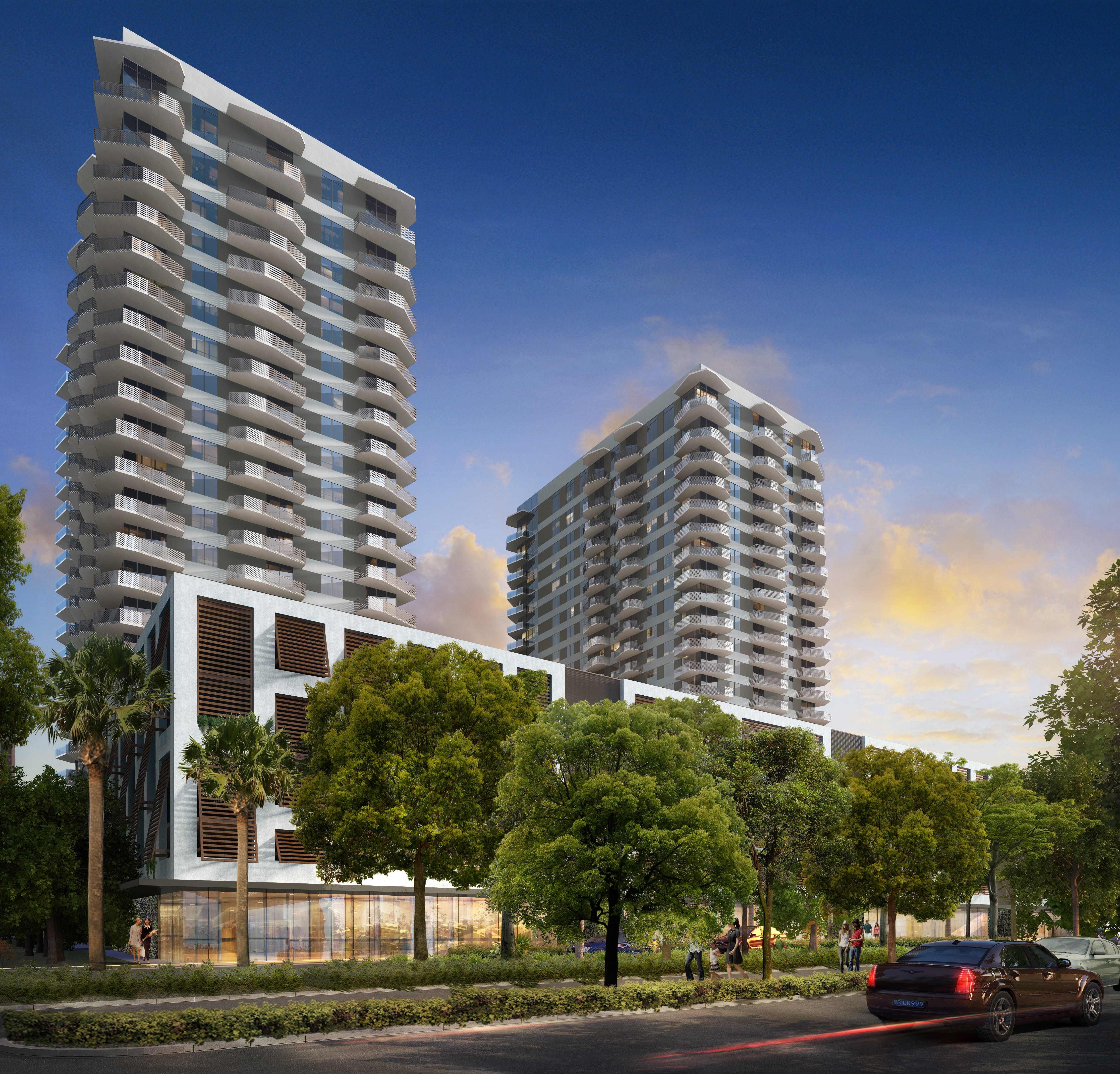 Residential towers break ground on West Palm's northern waterfront