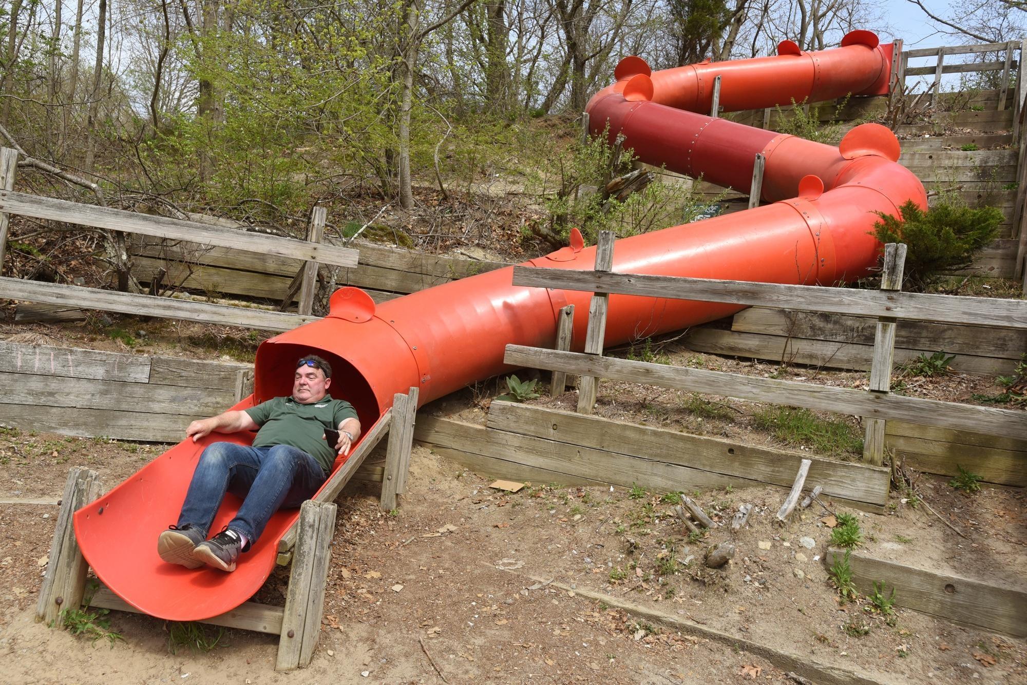 Somerset’s revamped big red slide expected to open in May