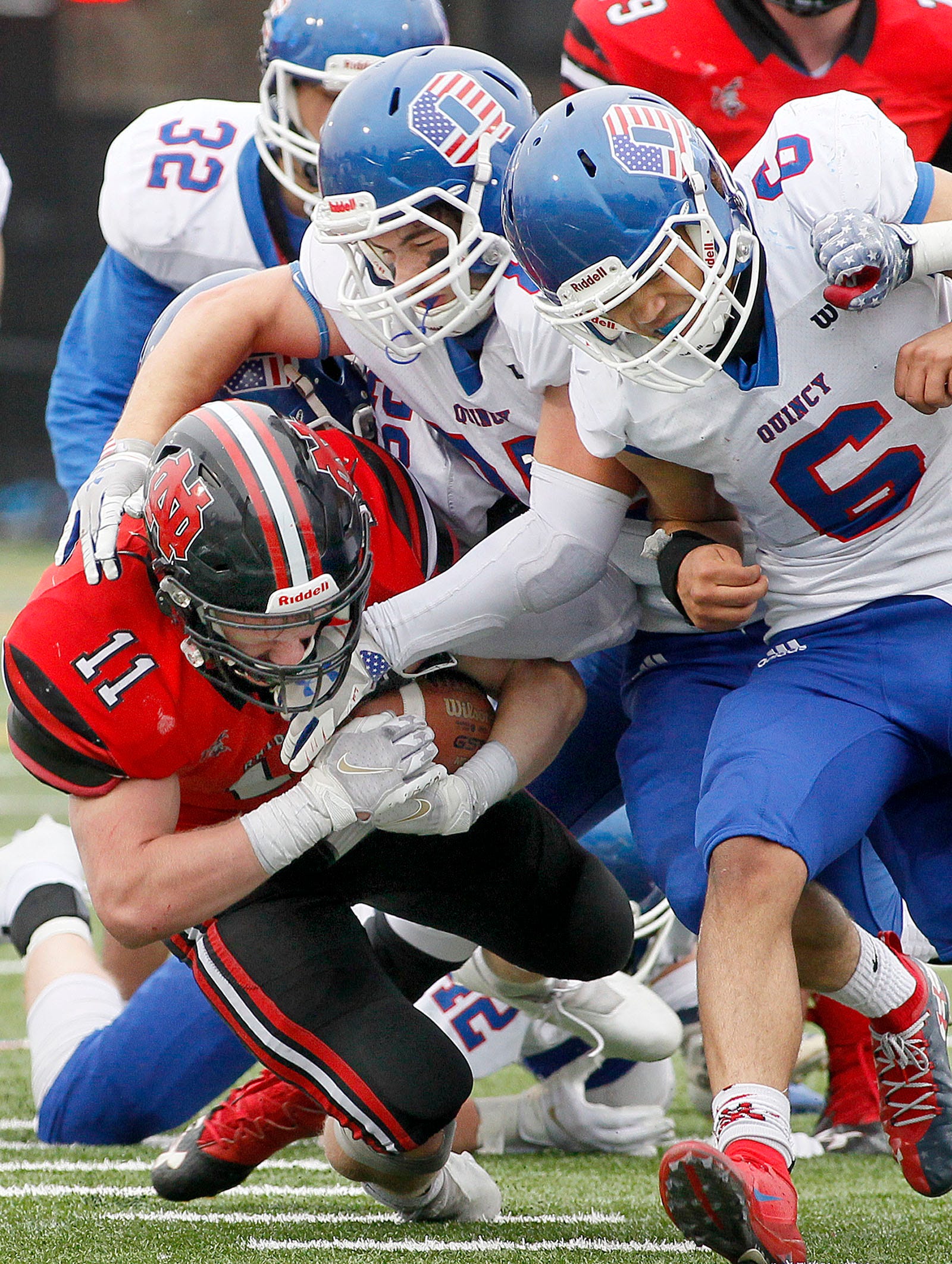 North Quincy gets best of Quincy in 'Thanksgiving in April' rivalry