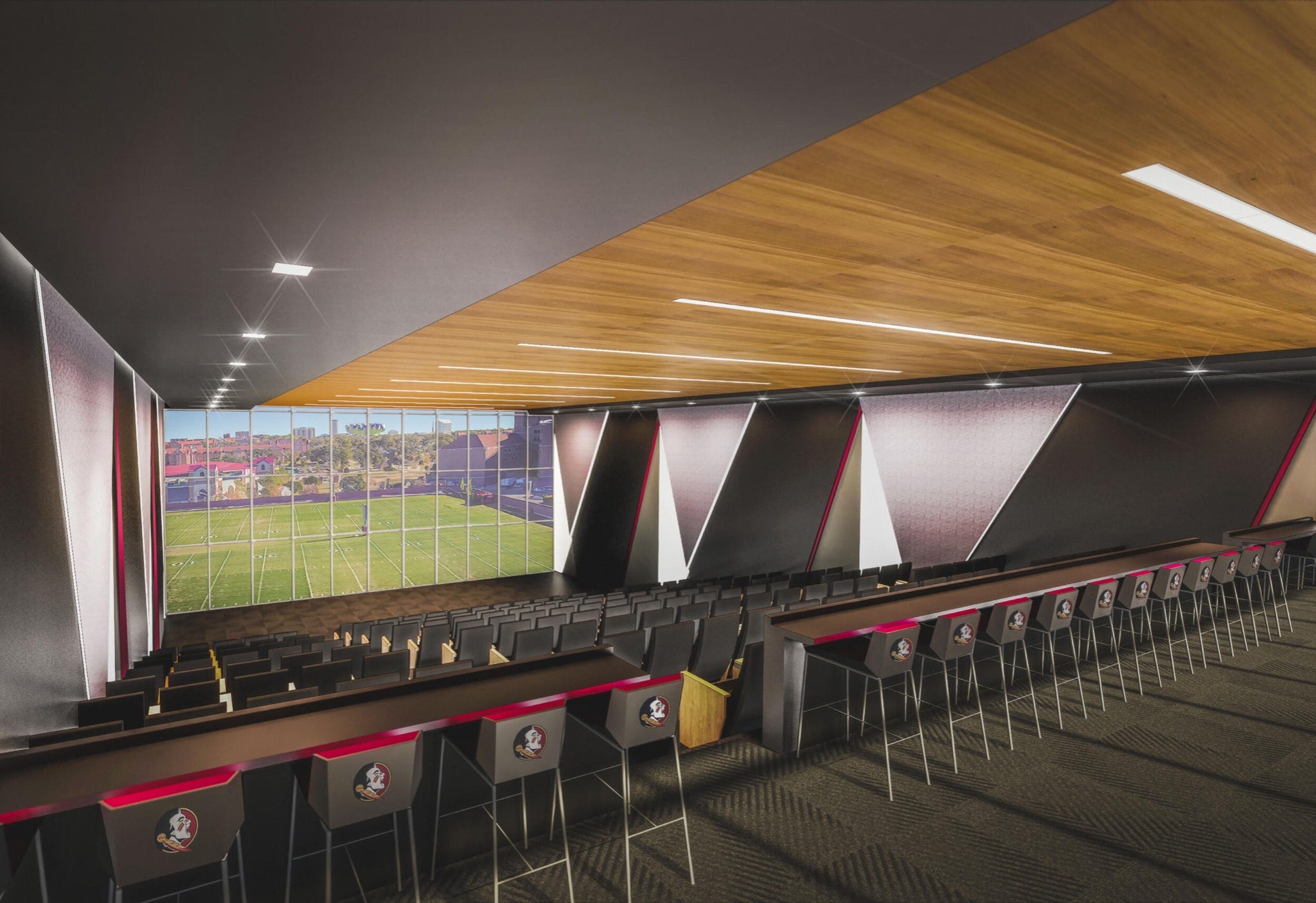 FSU shares rendering of proposed football operations building