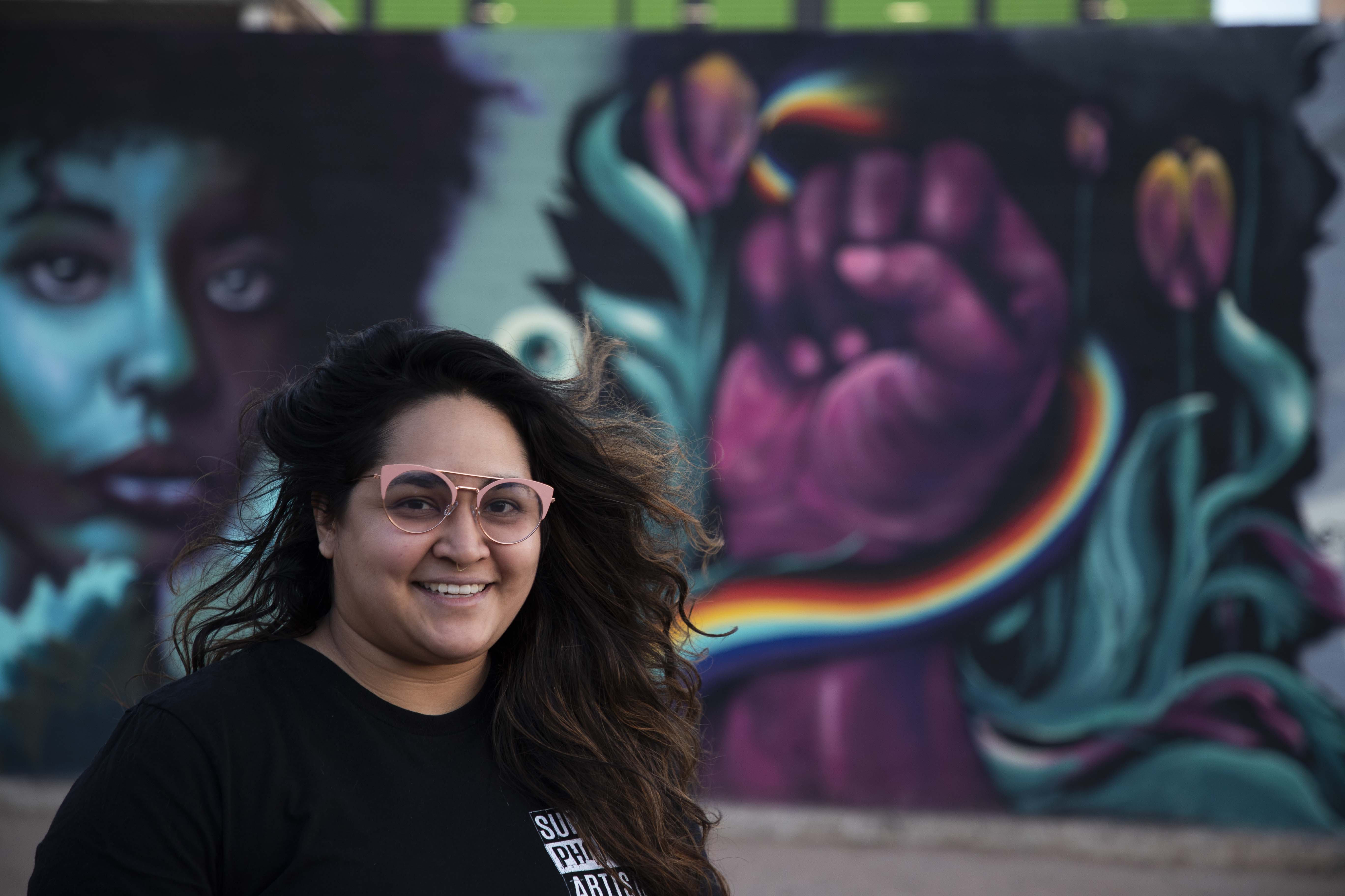 Phoenix muralist Ashley Macias creates her own style in art, activism