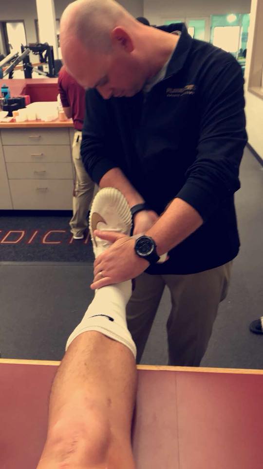 Former Seminole Pfeil enjoying new job with Falcons, cheering on Braves