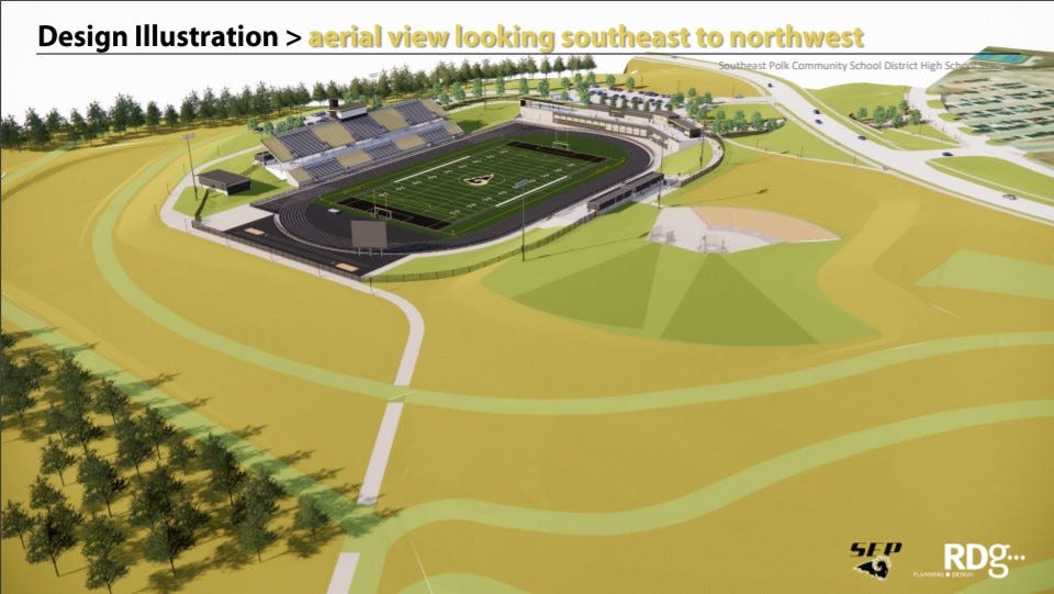 Here's a look at Southeast Polk's new $22.7M multipurpose stadium