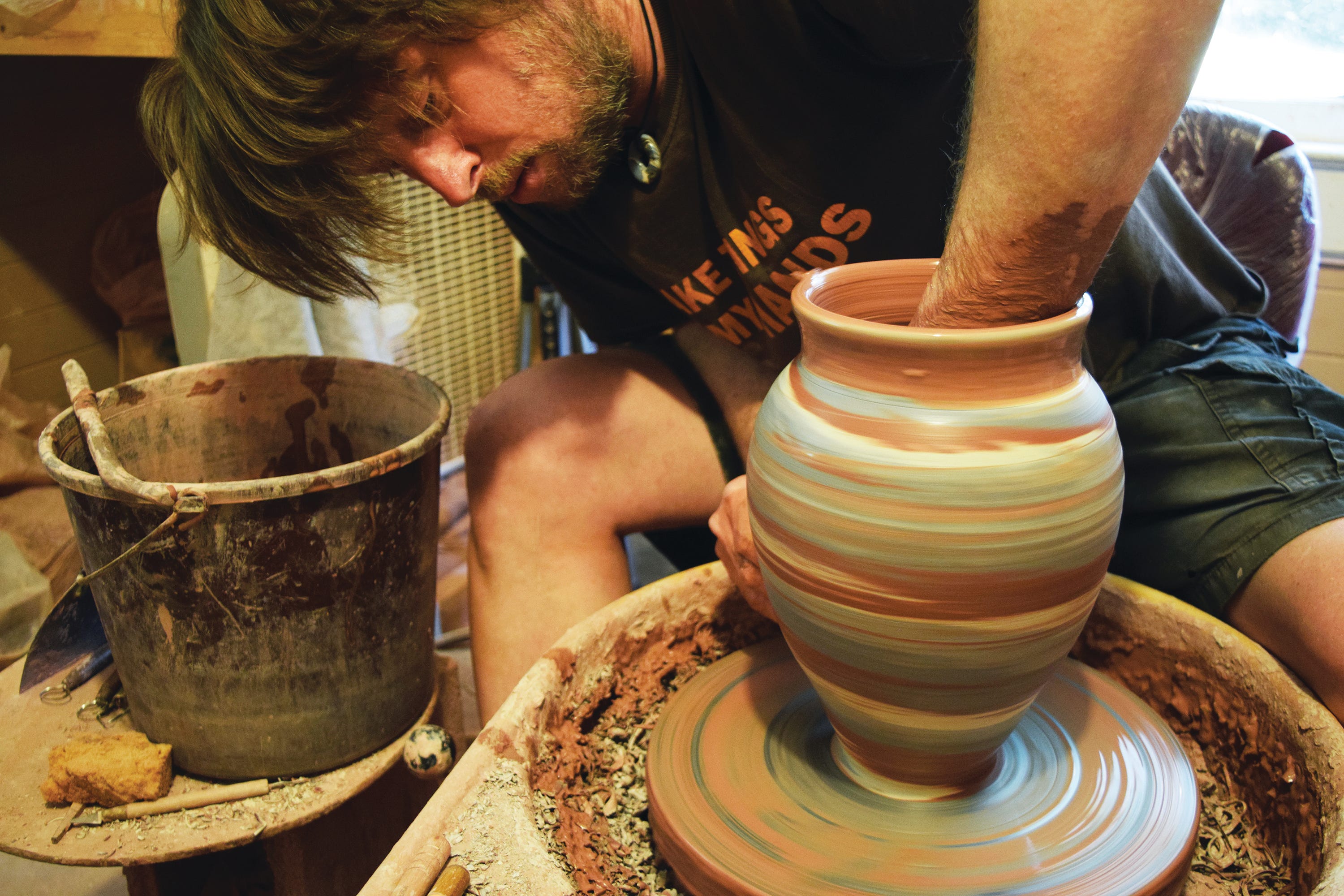 Seagrove, North Carolina is the country's largest pottery community