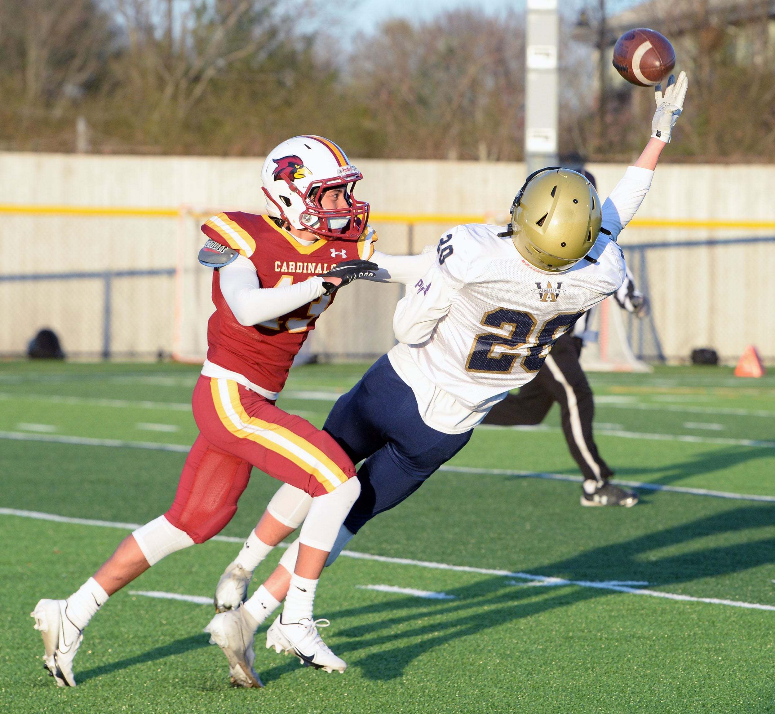 Archbishop Williams High senior FB/LB Tyler Cooley ends career in style
