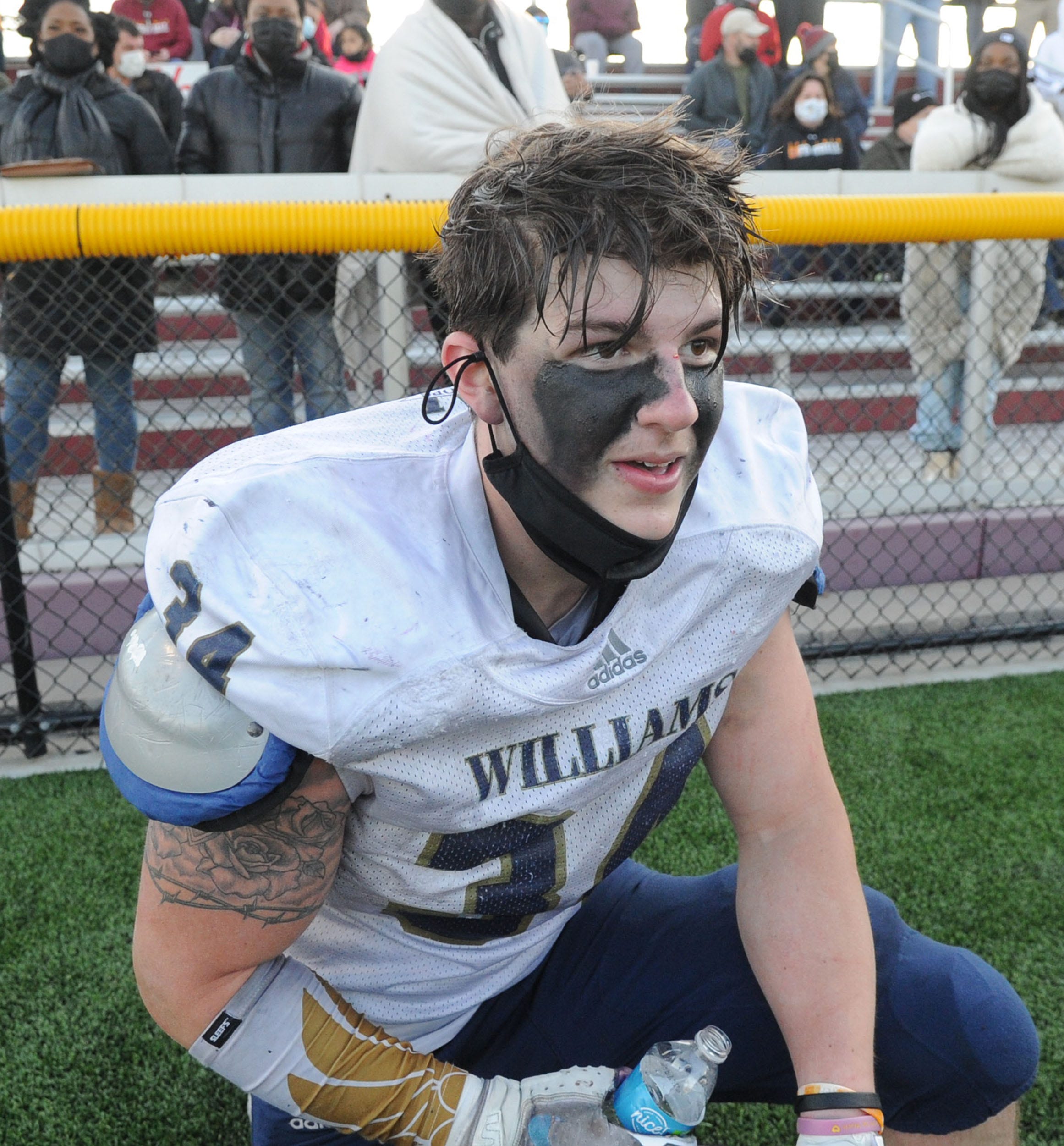 Archbishop Williams High senior FB/LB Tyler Cooley ends career in style