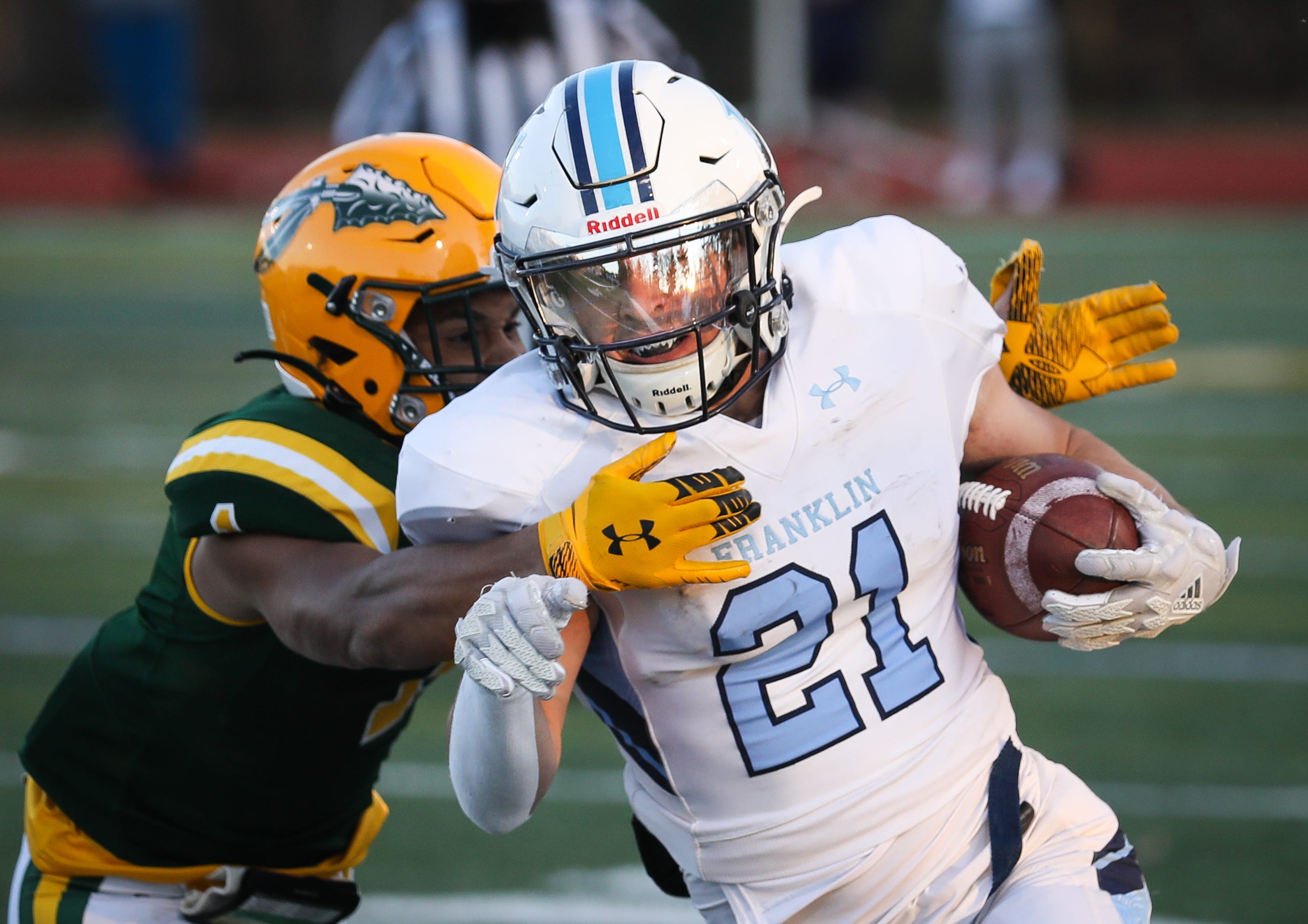 Franklin football falls short in Fall II season finale against King Philip