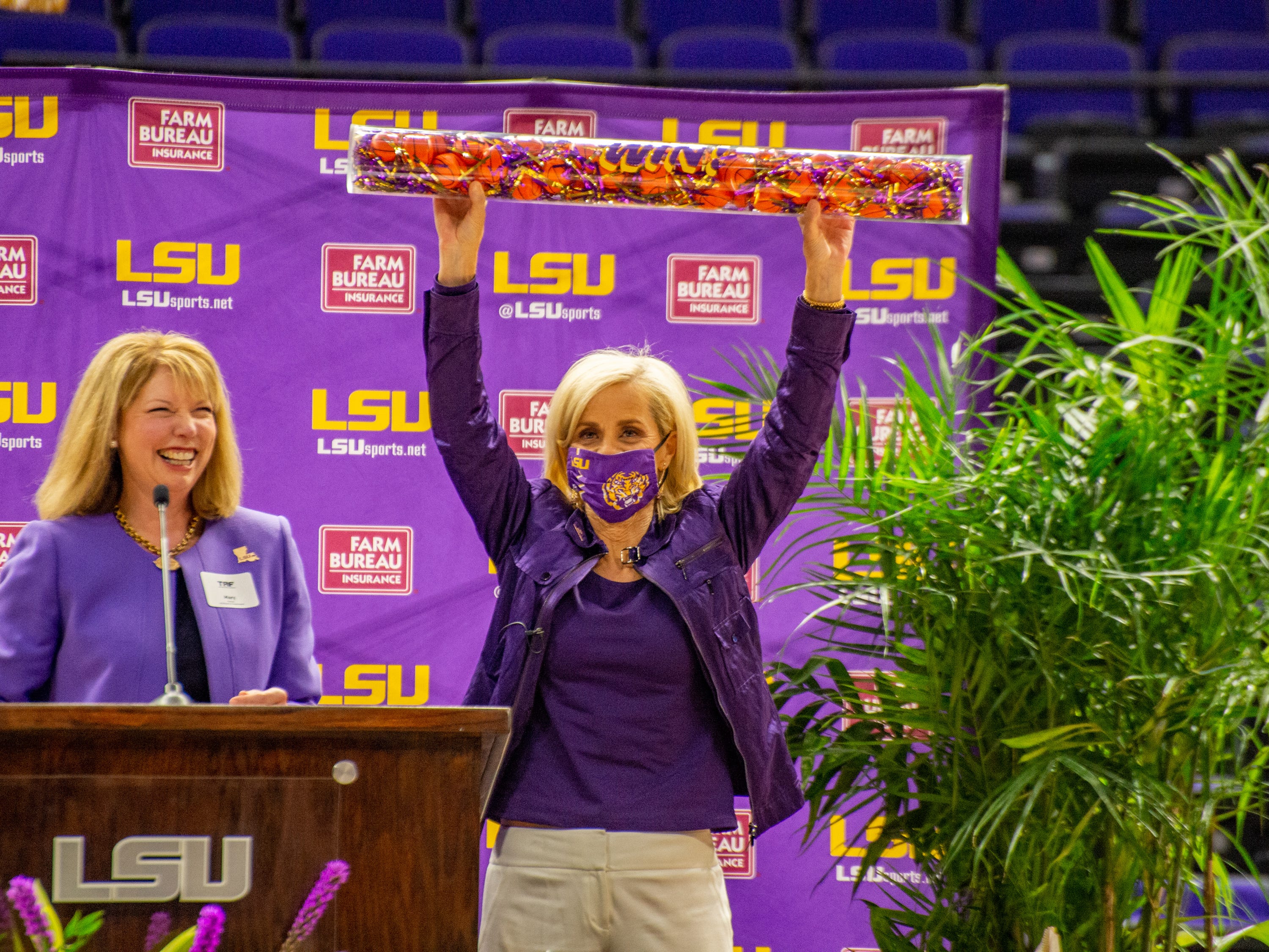 What LSU women's basketball coach Kim Mulkey said after first game
