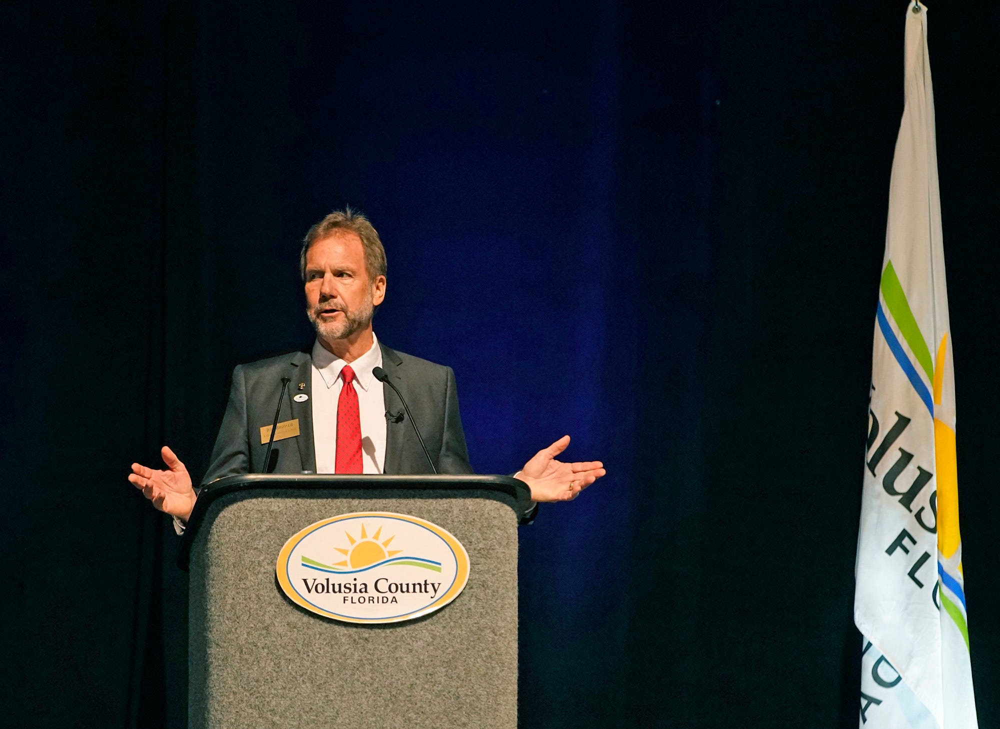 Volusia chair Jeff Brower takes aim at door-to-door COVID-19 vaccines