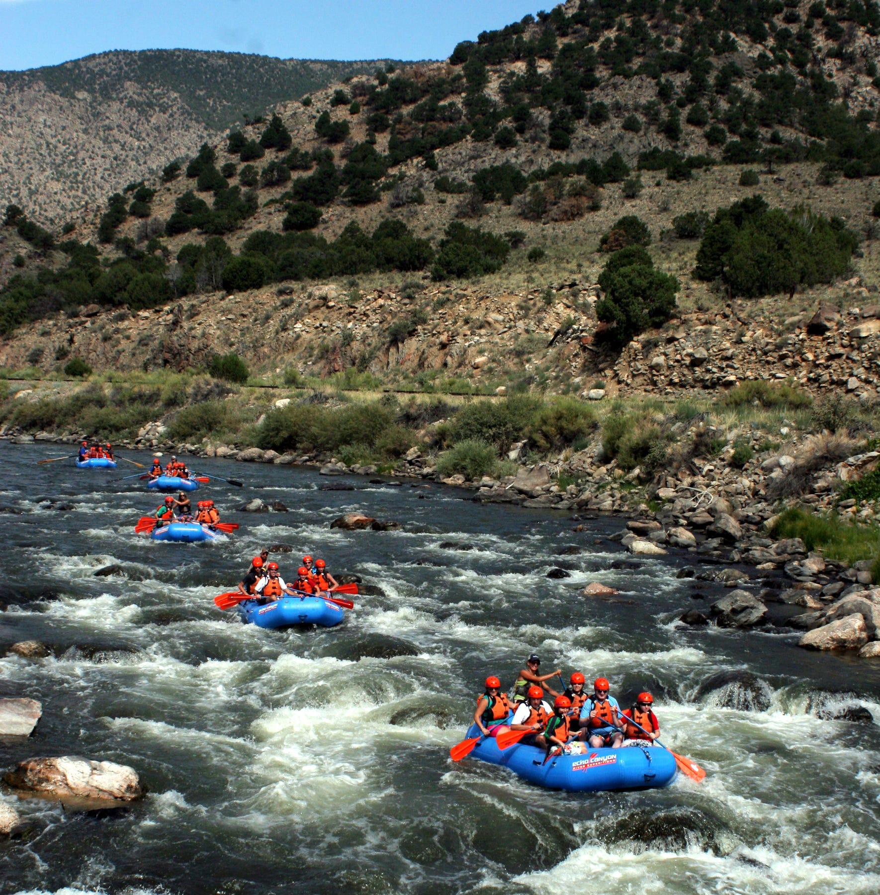 Southern Colorado rafting hurt by COVID-19, but not as bad as expected