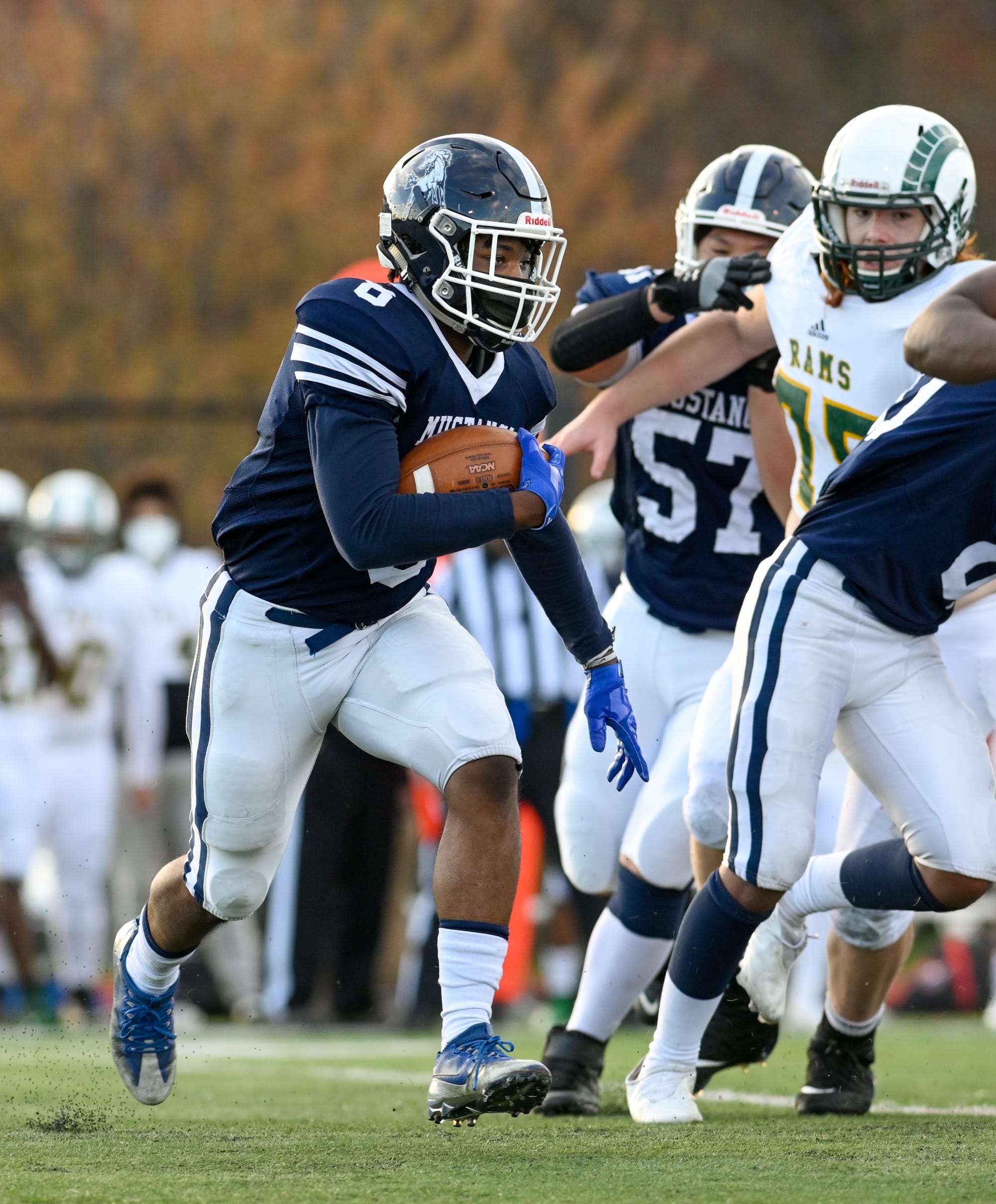 Football Mustangs seeing growth after beating Somerville to record ...