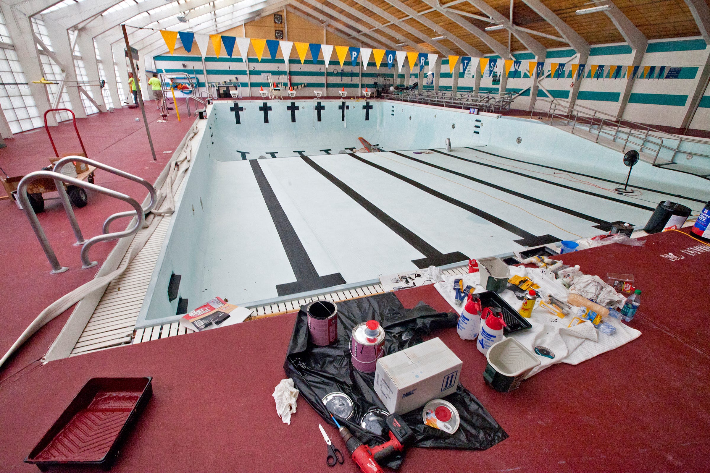 Portsmouth NH residents urge reopening indoor pool soon COVID closure