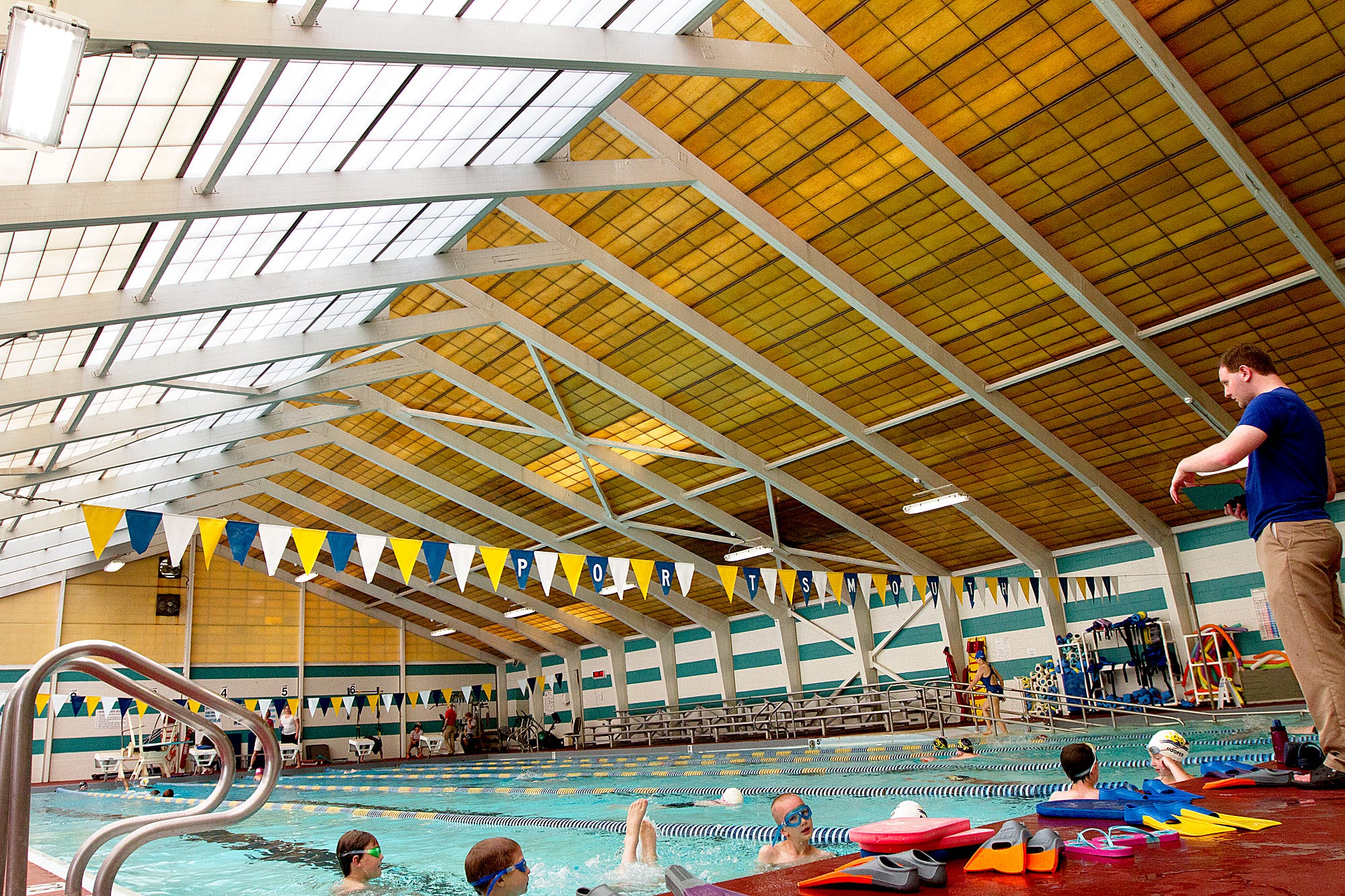 Portsmouth NH residents urge reopening indoor pool soon COVID closure