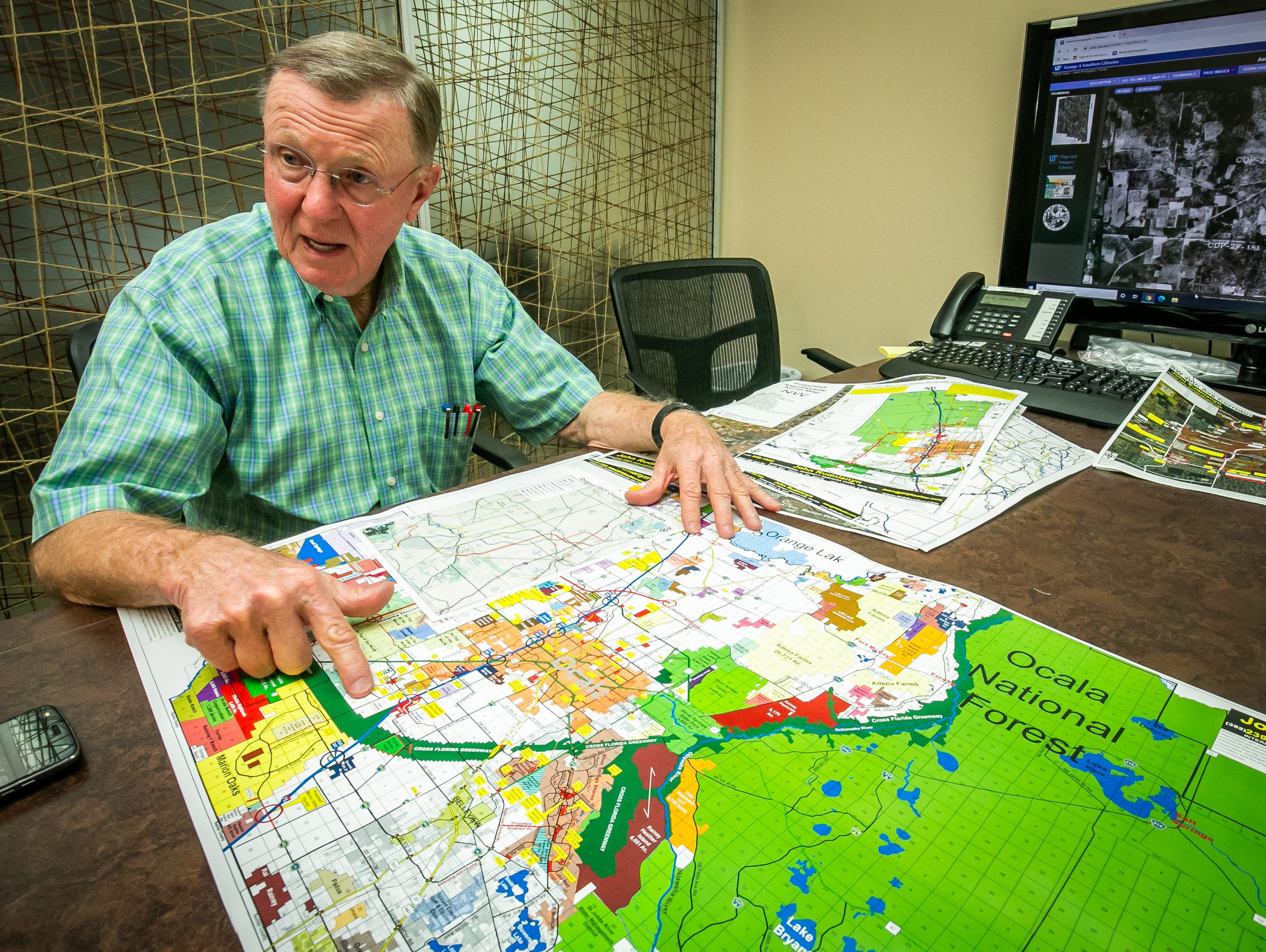 I-75 in south Marion: CR 42, not 95th St., in line for next exit/flyover