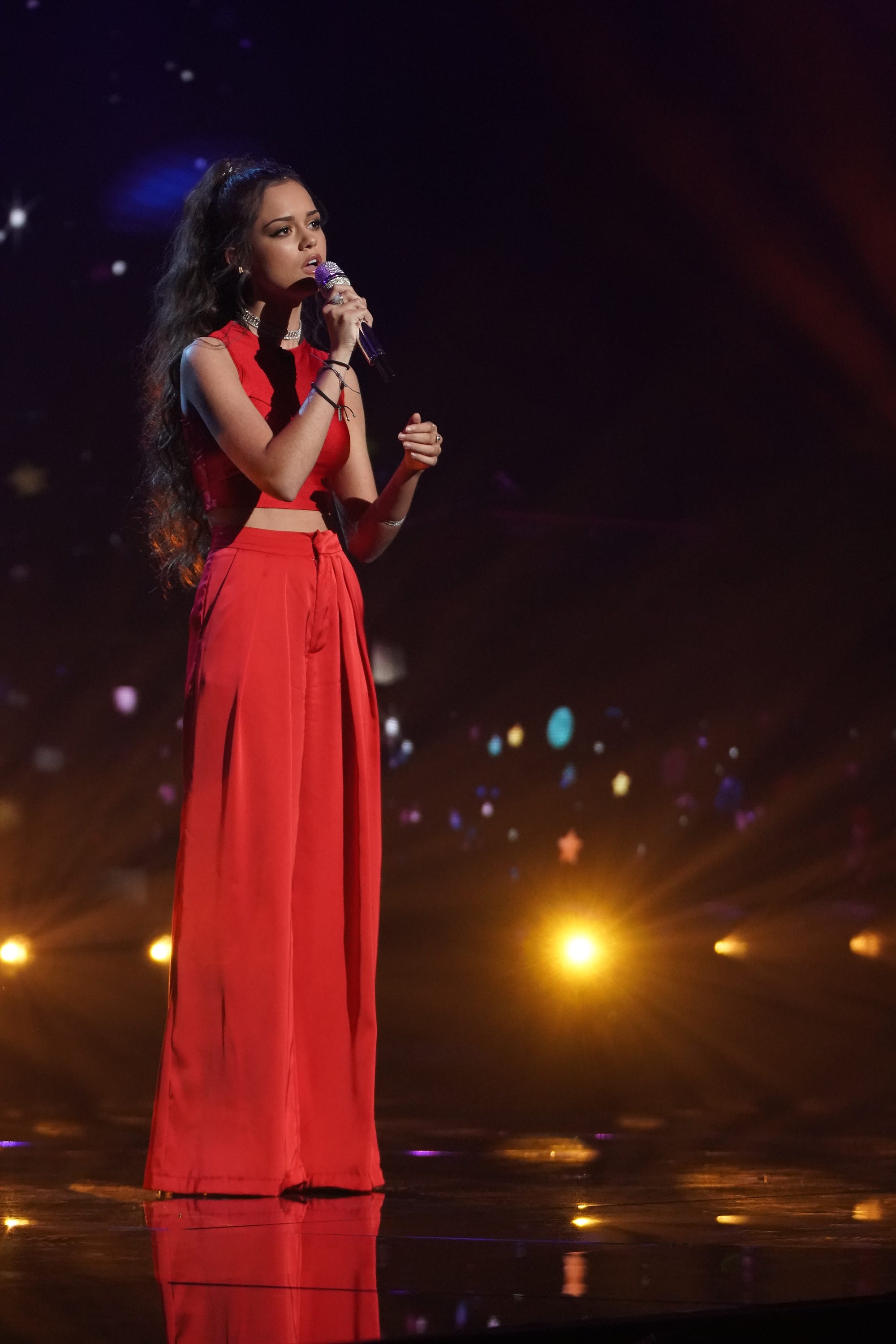 American Idol's Casey Bishop: 'There's my little whirlwind!' says Perry