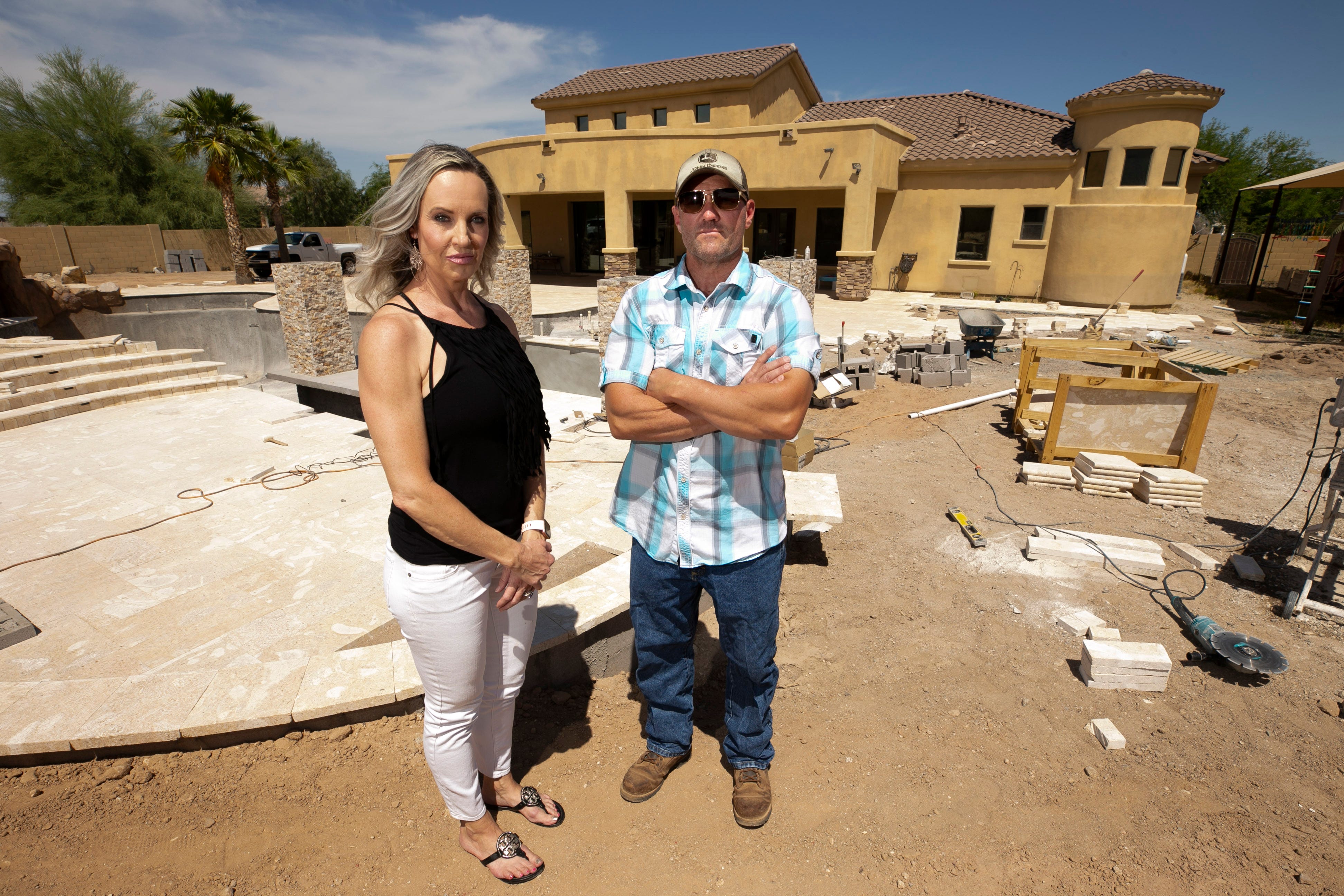 Arizona couple's backyard dream becomes $350,000 renovation nightmare