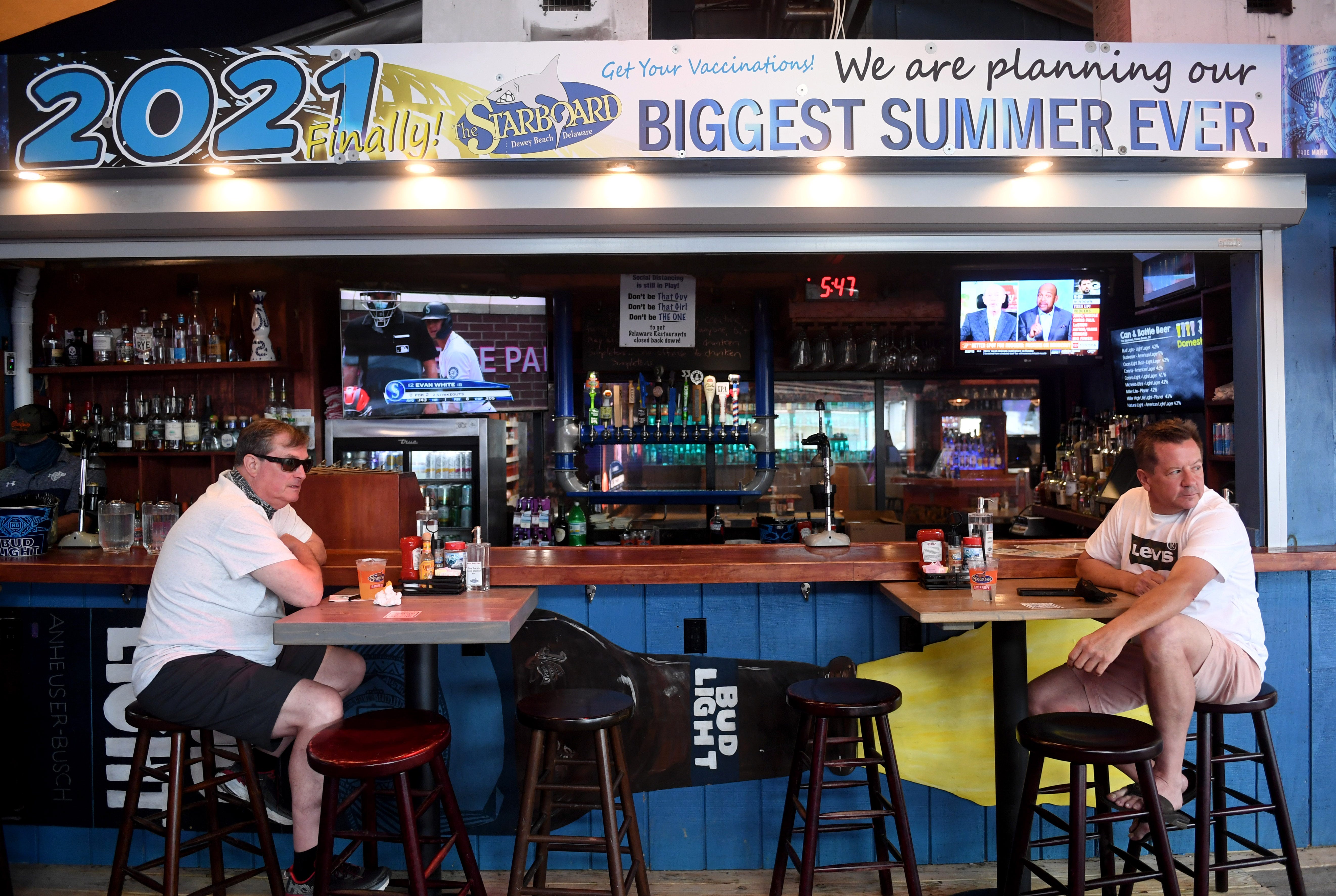 What summer restrictions will be at Delaware beach bars