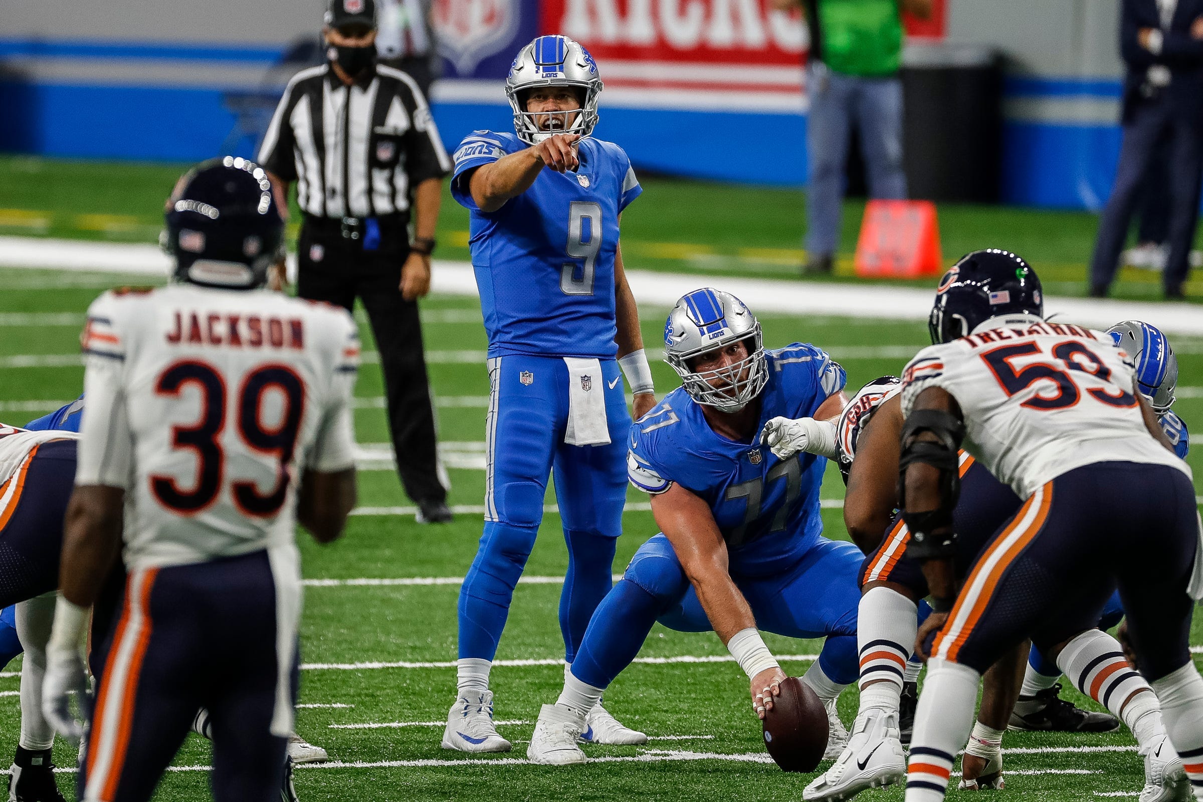 Detroit Lions C Frank Ragnow dealing with groin injury