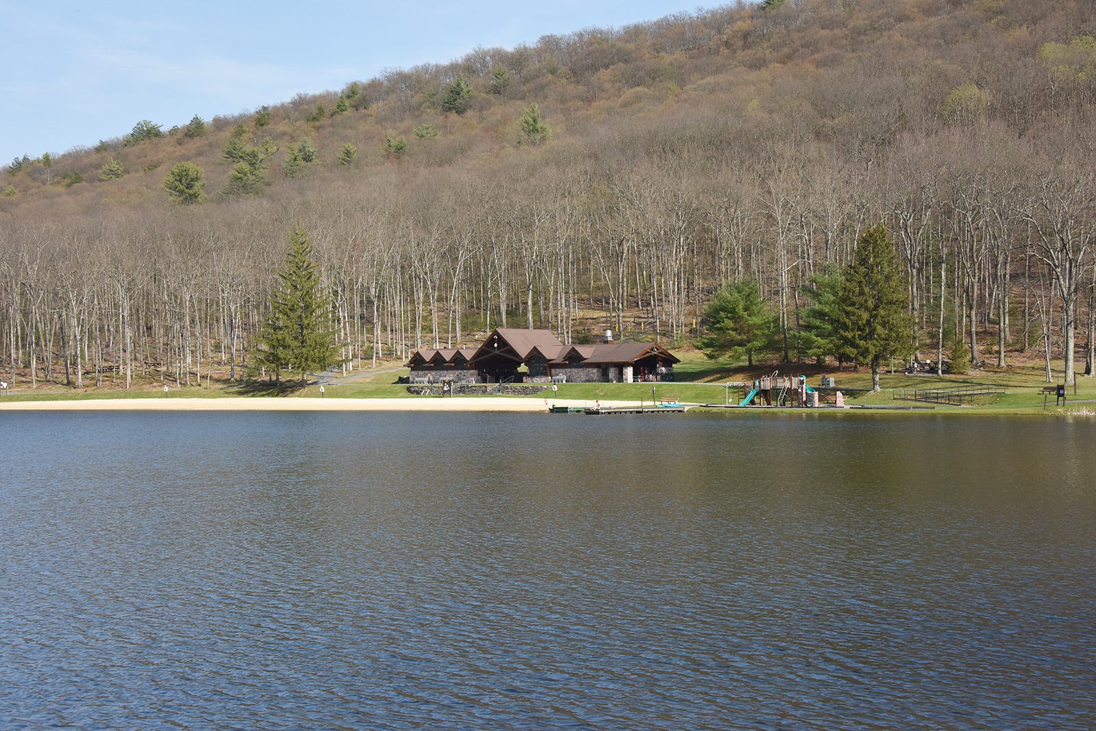 Poe Valley and Poe Paddy state parks are located near Bald Eagle