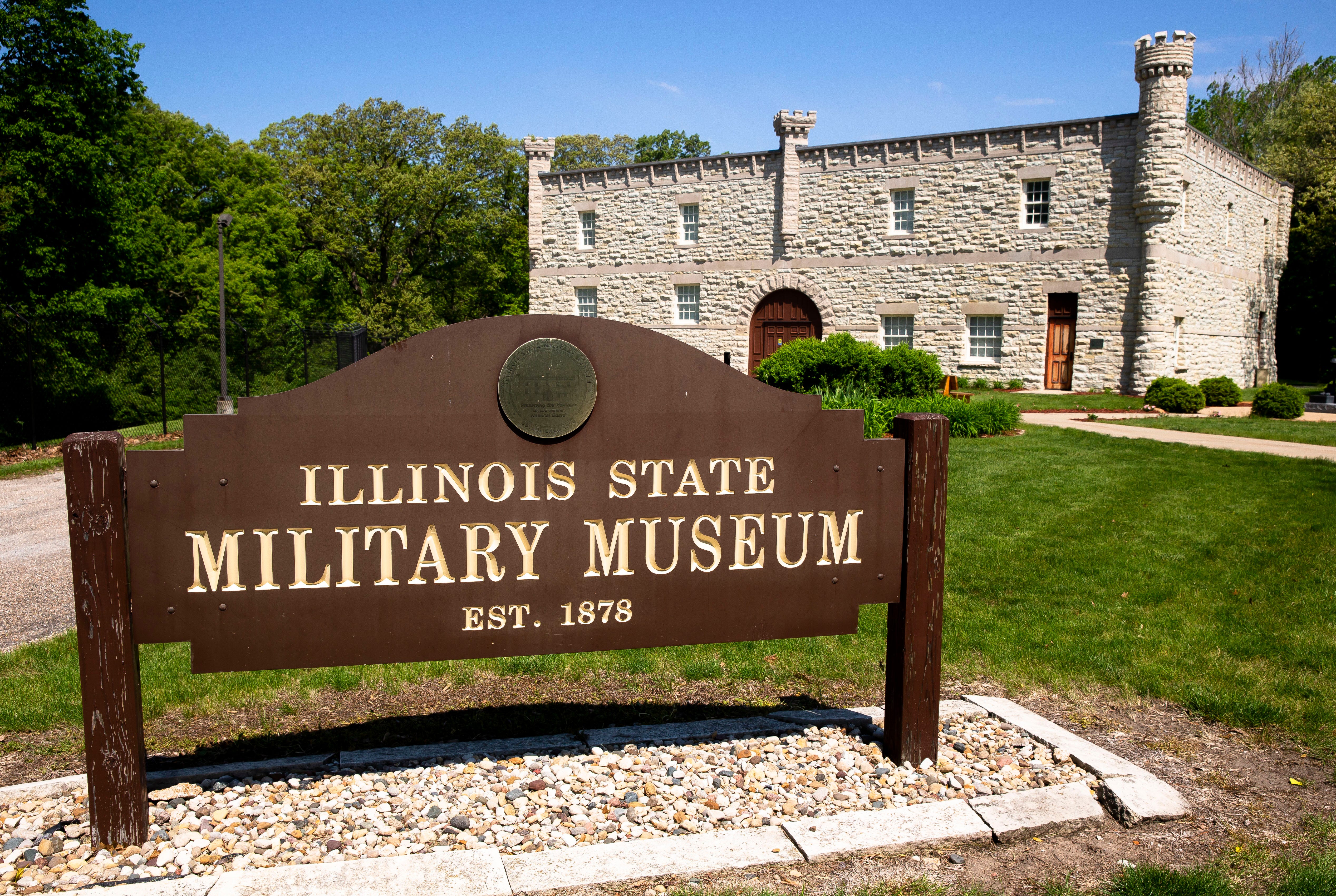 Illinois State Military Museum: Santa Anna's artificial leg on display