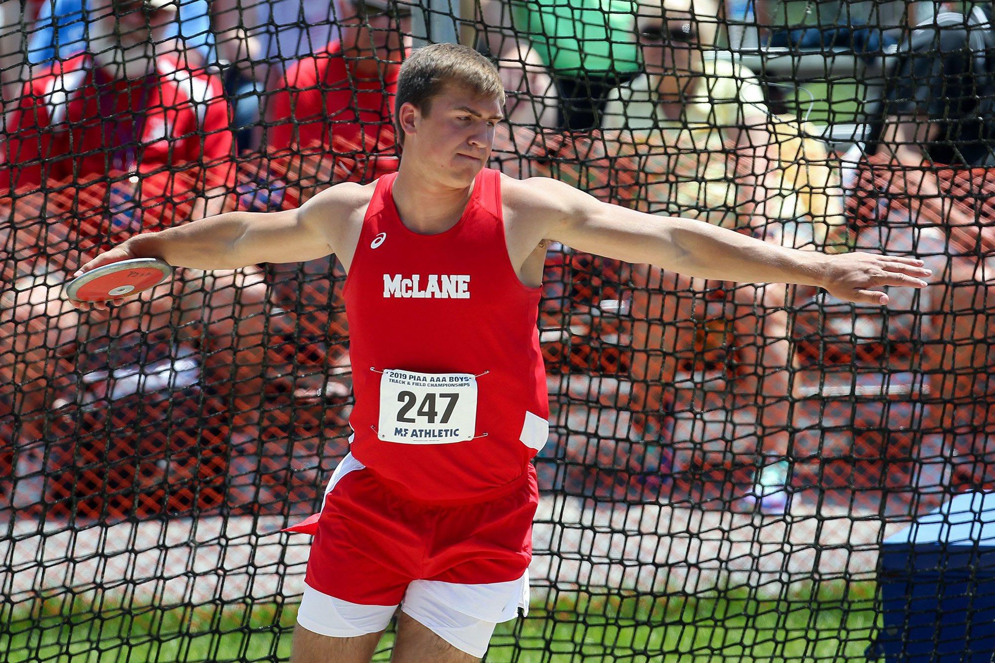 General McLane's Ryan Harvey aims for Erie County Classic discus record