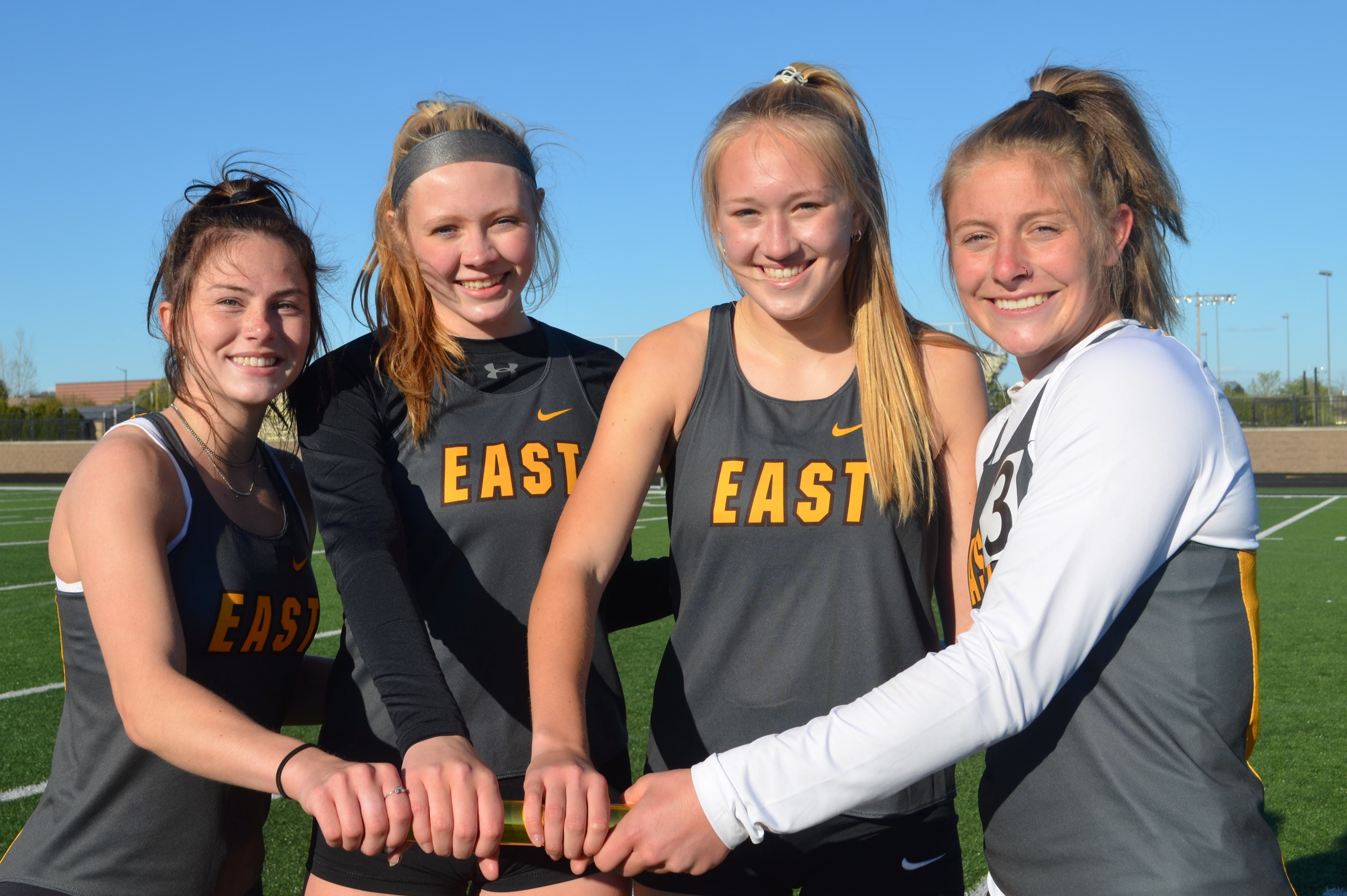 Chix splice together unprecedented athletic relay