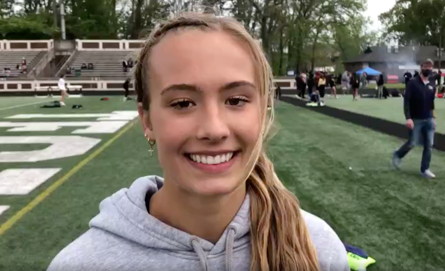 Cathedral junior Reese Sanders working toward heptathlon