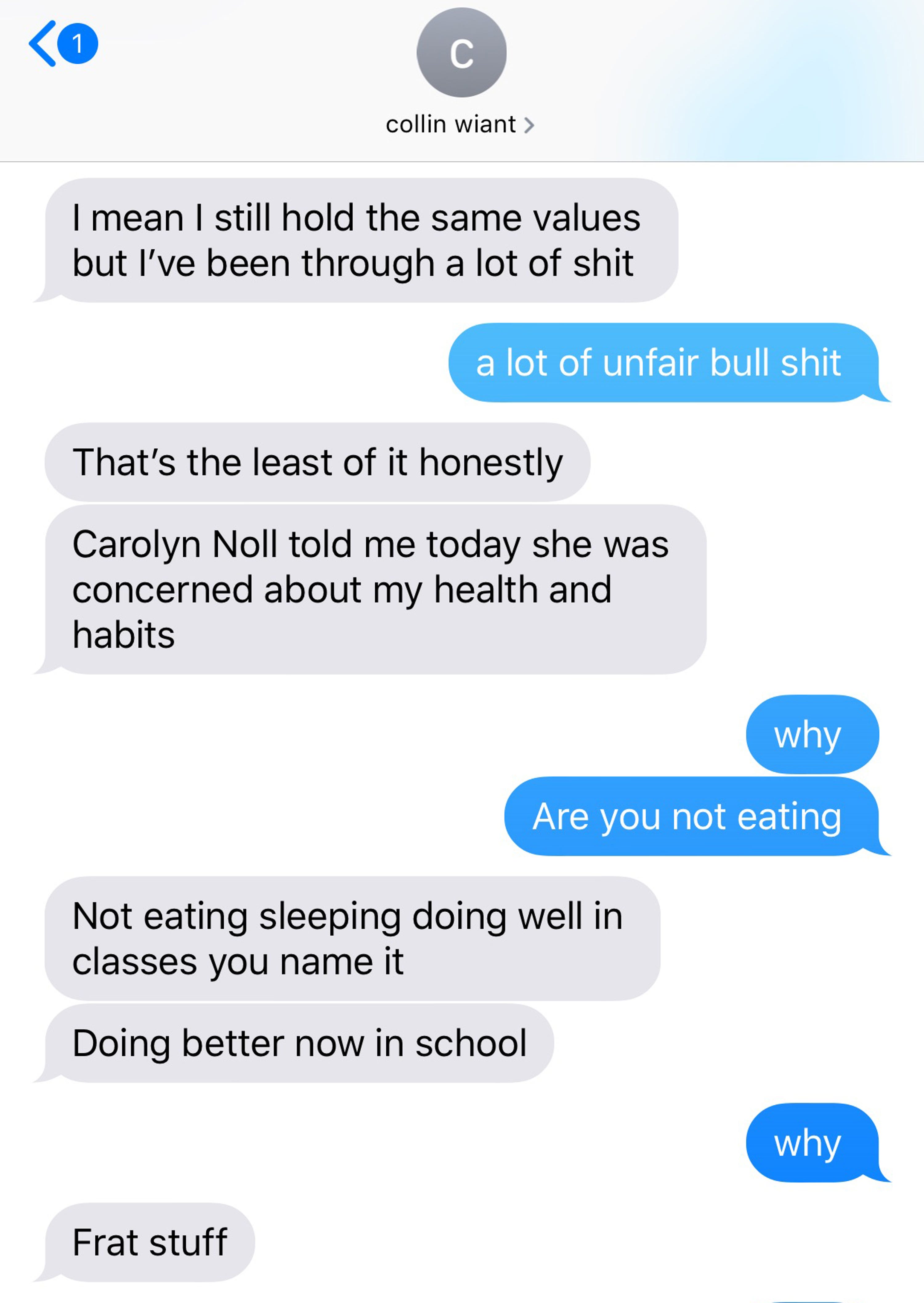 Broken Pledge: Collin Wiant accused of sexual assault before death