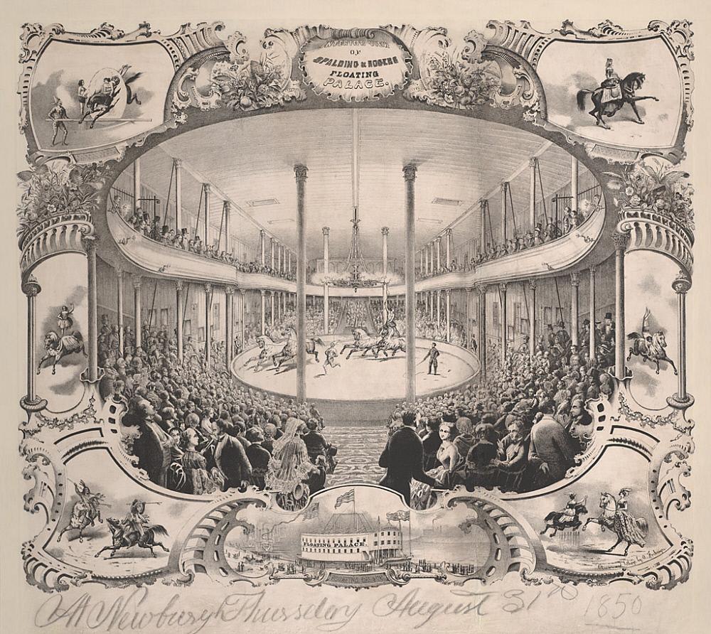 Famous Floating Palace circus boat was built in Cincinnati