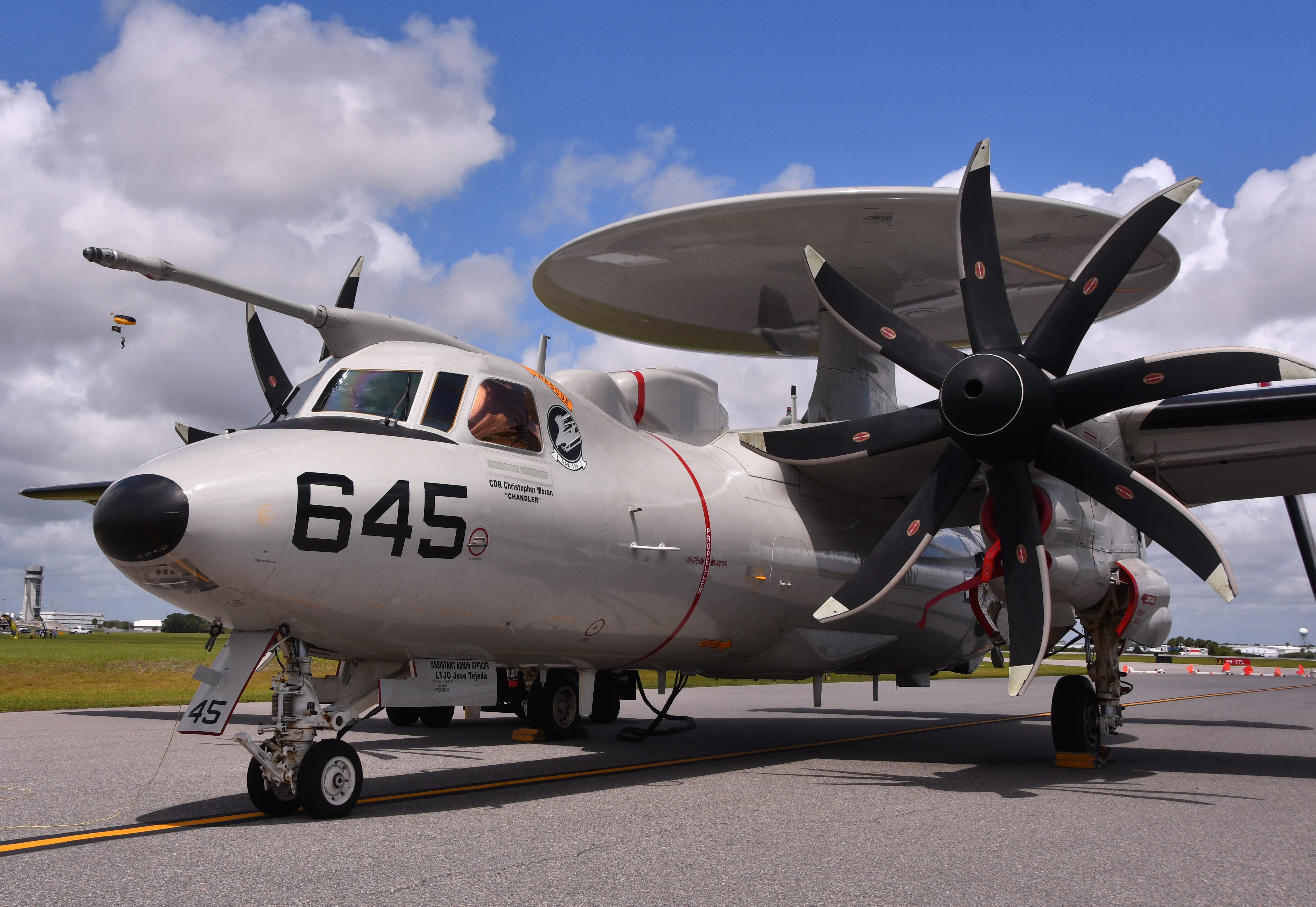 Northrop Grumman's U.S. Navy E-2D Advanced Hawkeye leads the battlefield