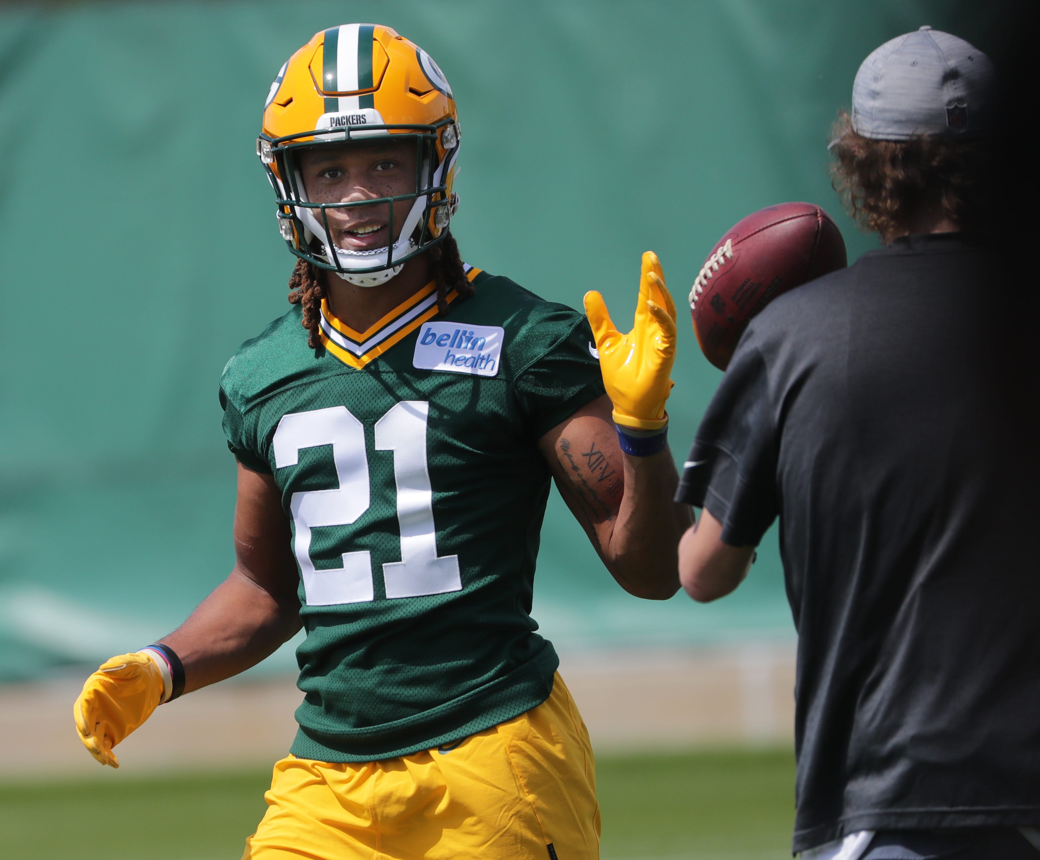 Green Bay Packers' Eric Stokes learning to control world-class speed