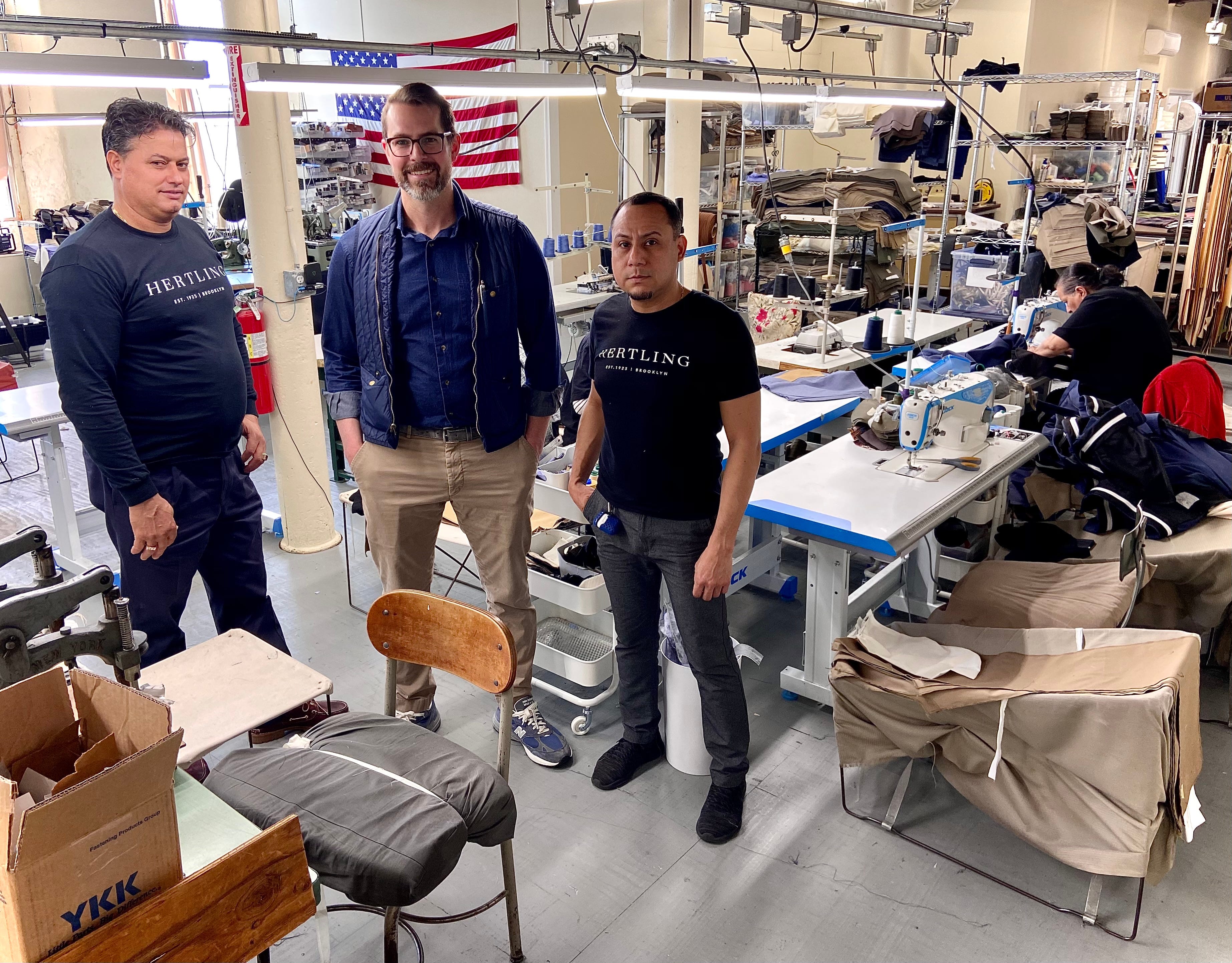 Hertling trouser manufacturing company leaves Brooklyn for Fall River