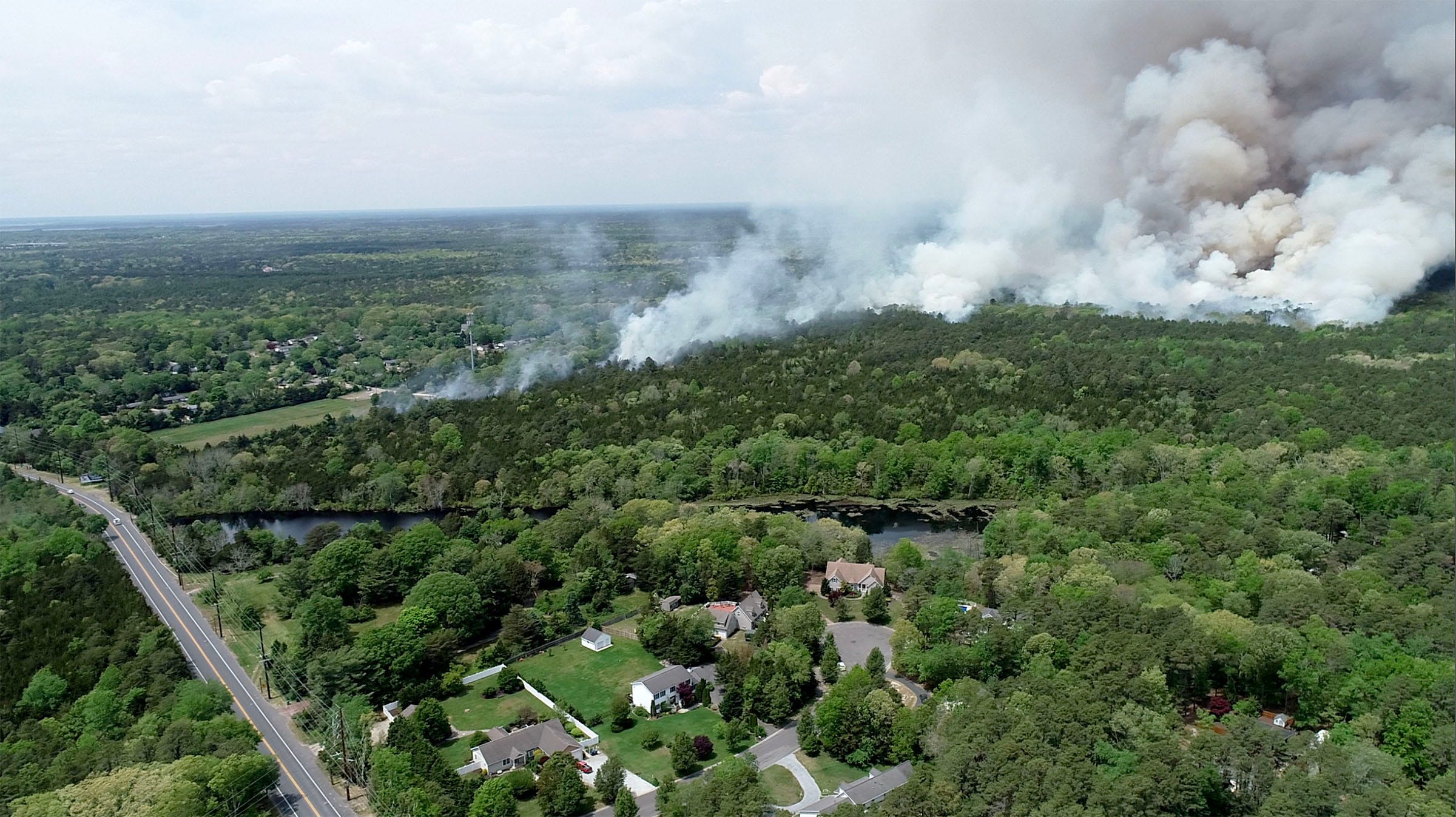 Little Egg Harbor fire deemed fully contained
