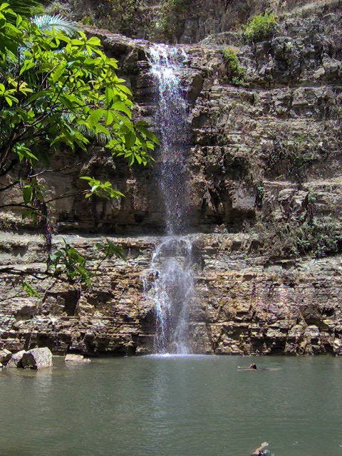 Hike Lower Sigua, Hila'an, Canuon River and Nimitz Caves with Boonie ...