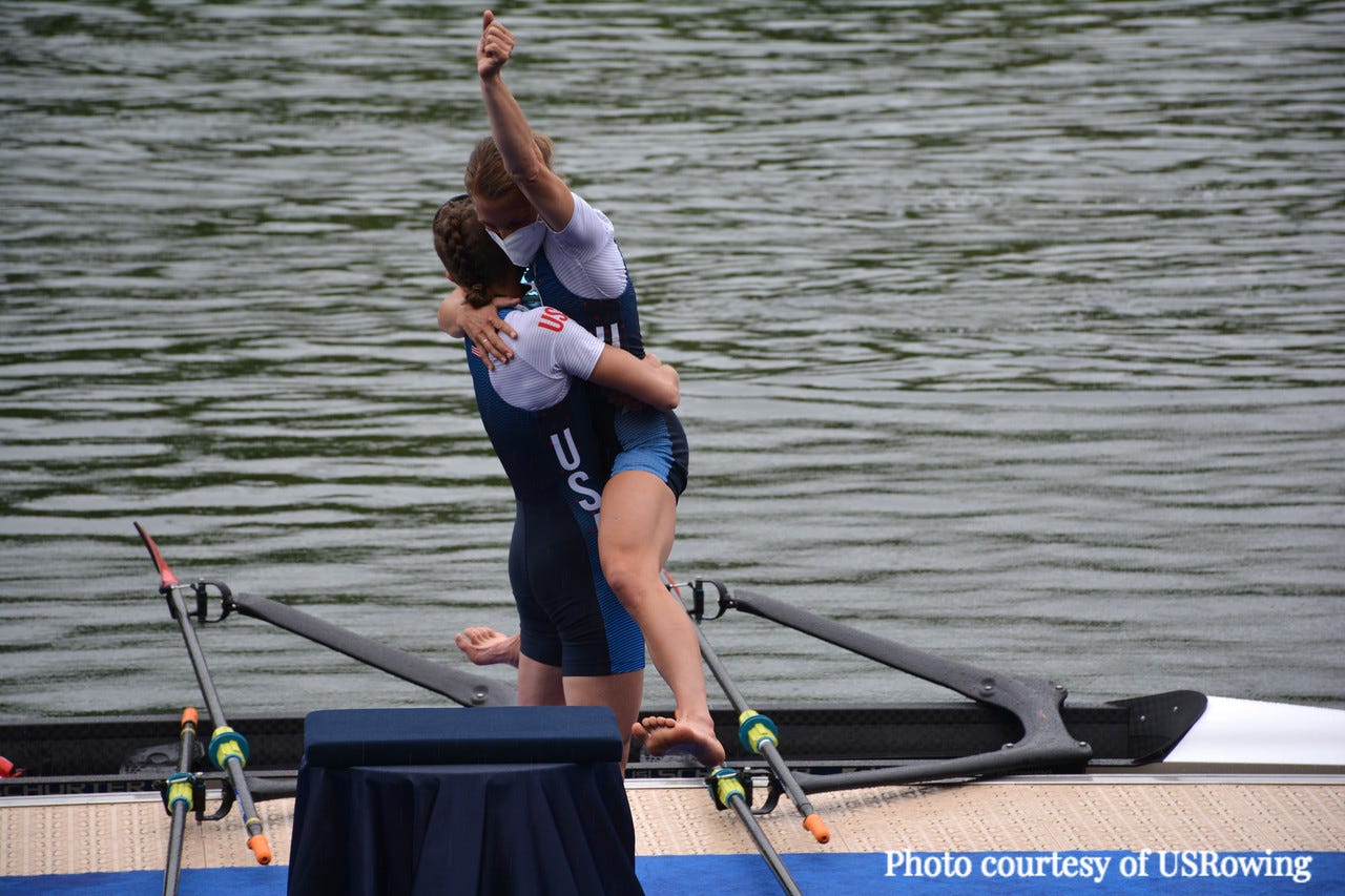 Rower Michelle Sechser, Portsmouth, NH, earns spot in Tokyo Olympics