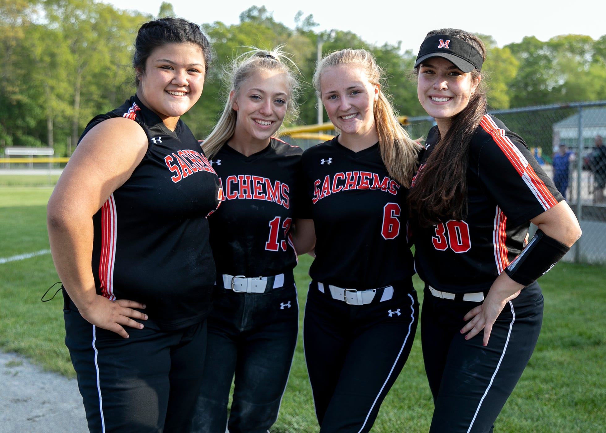 Middleboro High softball pitchers from a dynamic staff