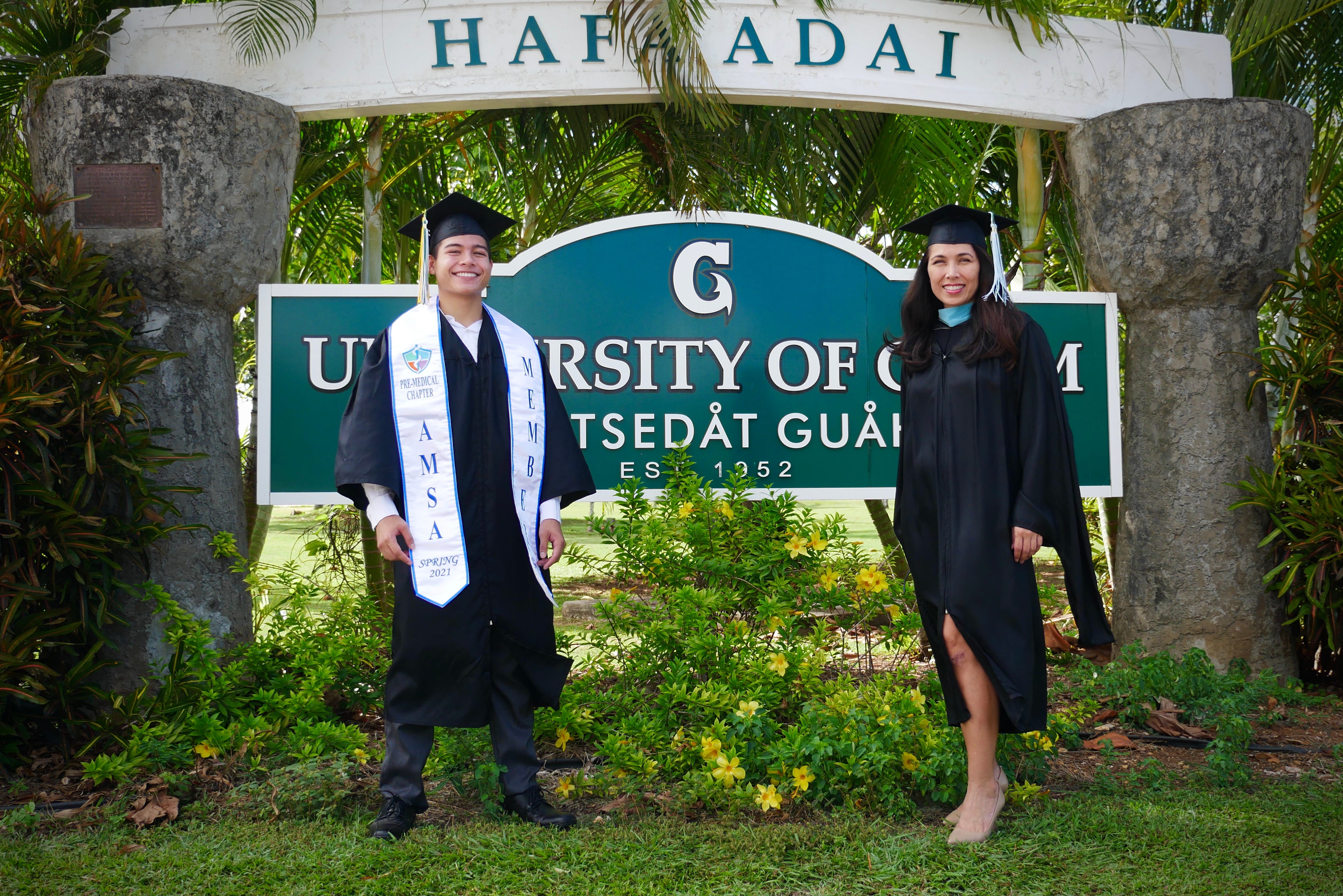 Mother, son graduate together from University of Guam | Local News ...