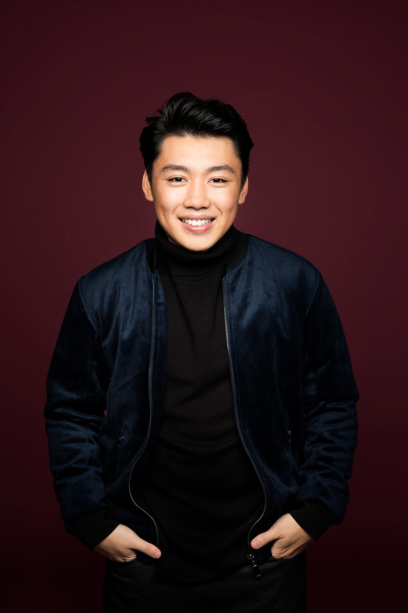 Pianist George Li performs for the Crystal Valley Concert Series.