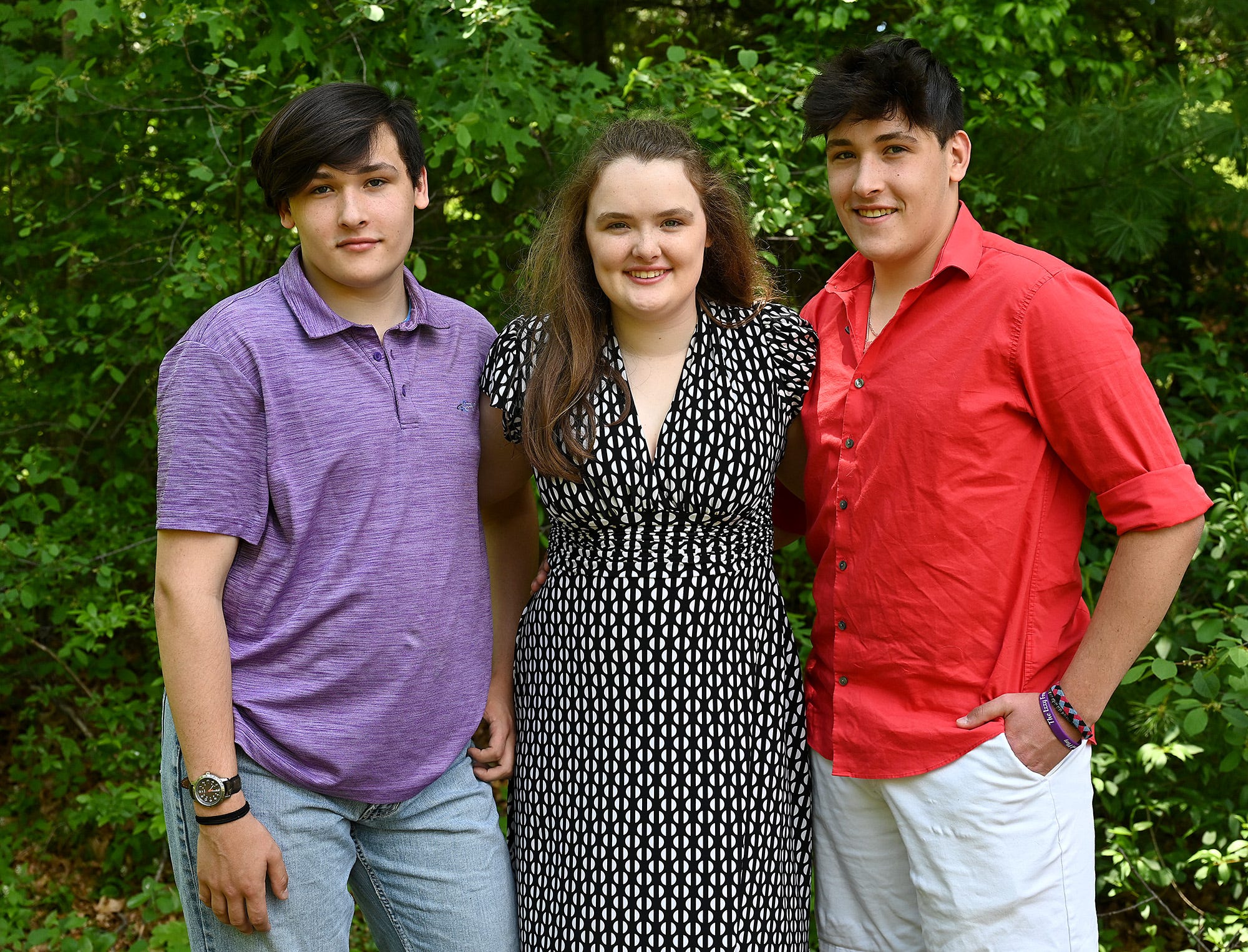 Bellingham High School triplets Aidan Marissa Landon Gibbs 2021