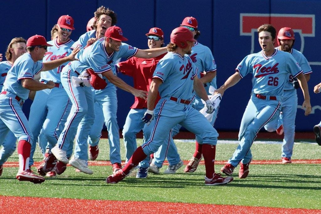 LA Tech baseball vs. Air Force in NCAA regional live score updates