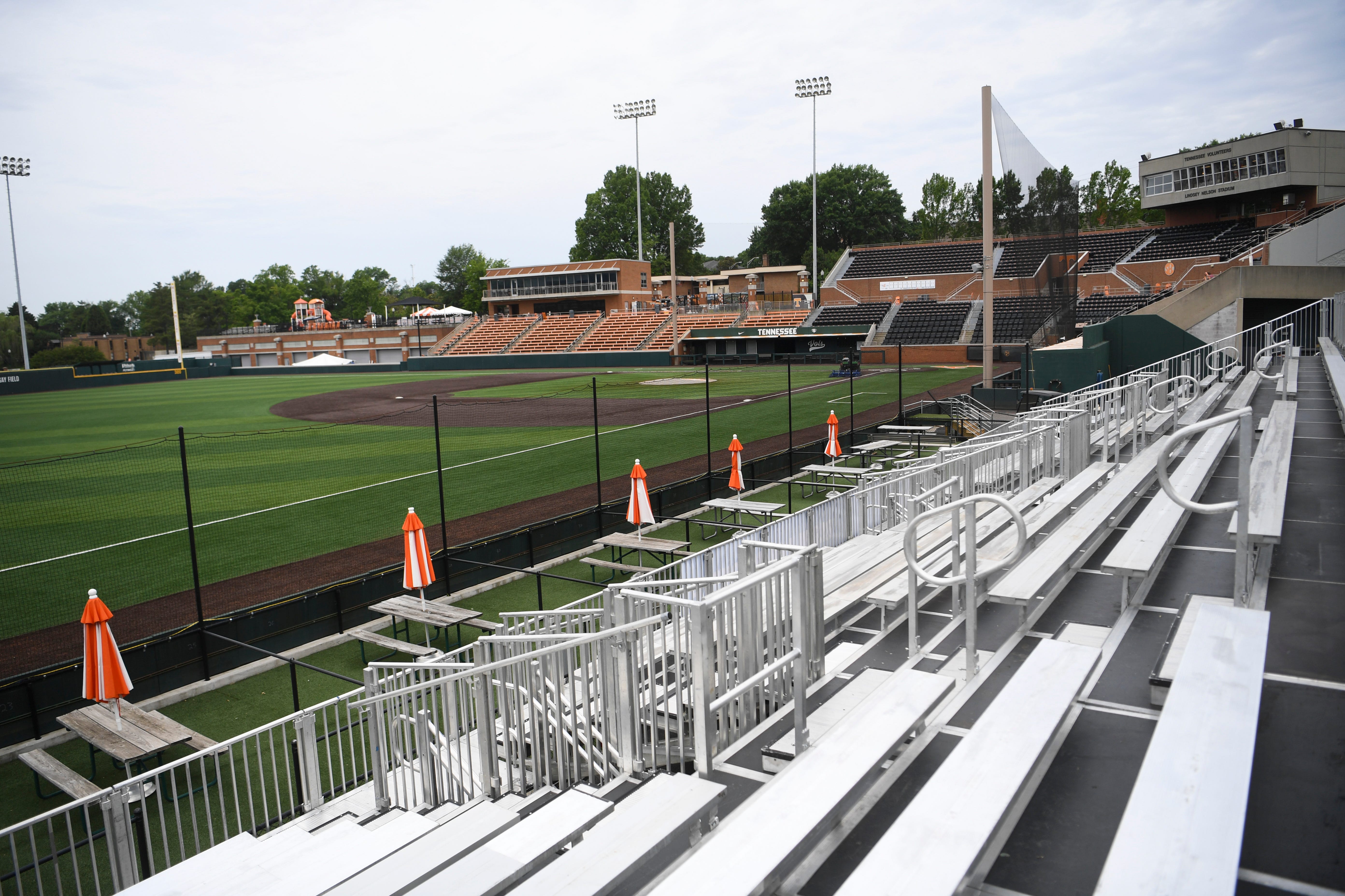 Tennessee baseball NCAA regional: Lindsey Nelson Stadium bleachers added