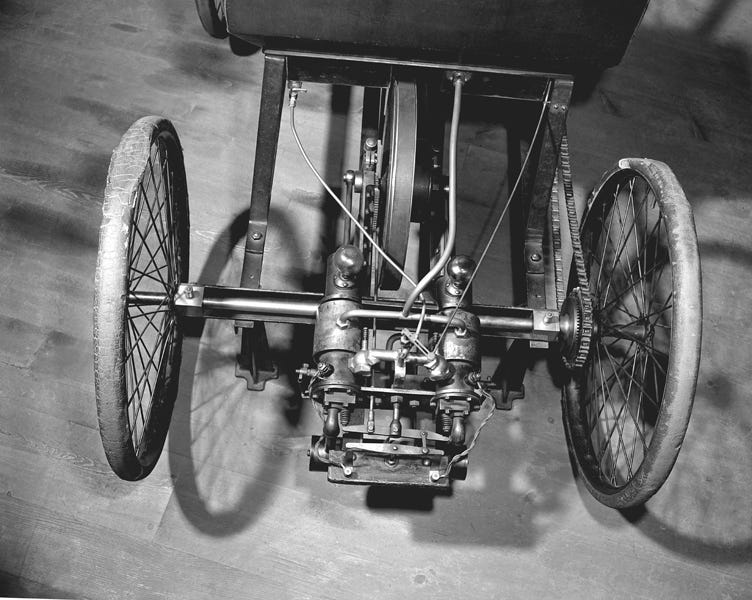Henry Ford's first four-wheel vehicle, the Quadricycle, changed lives