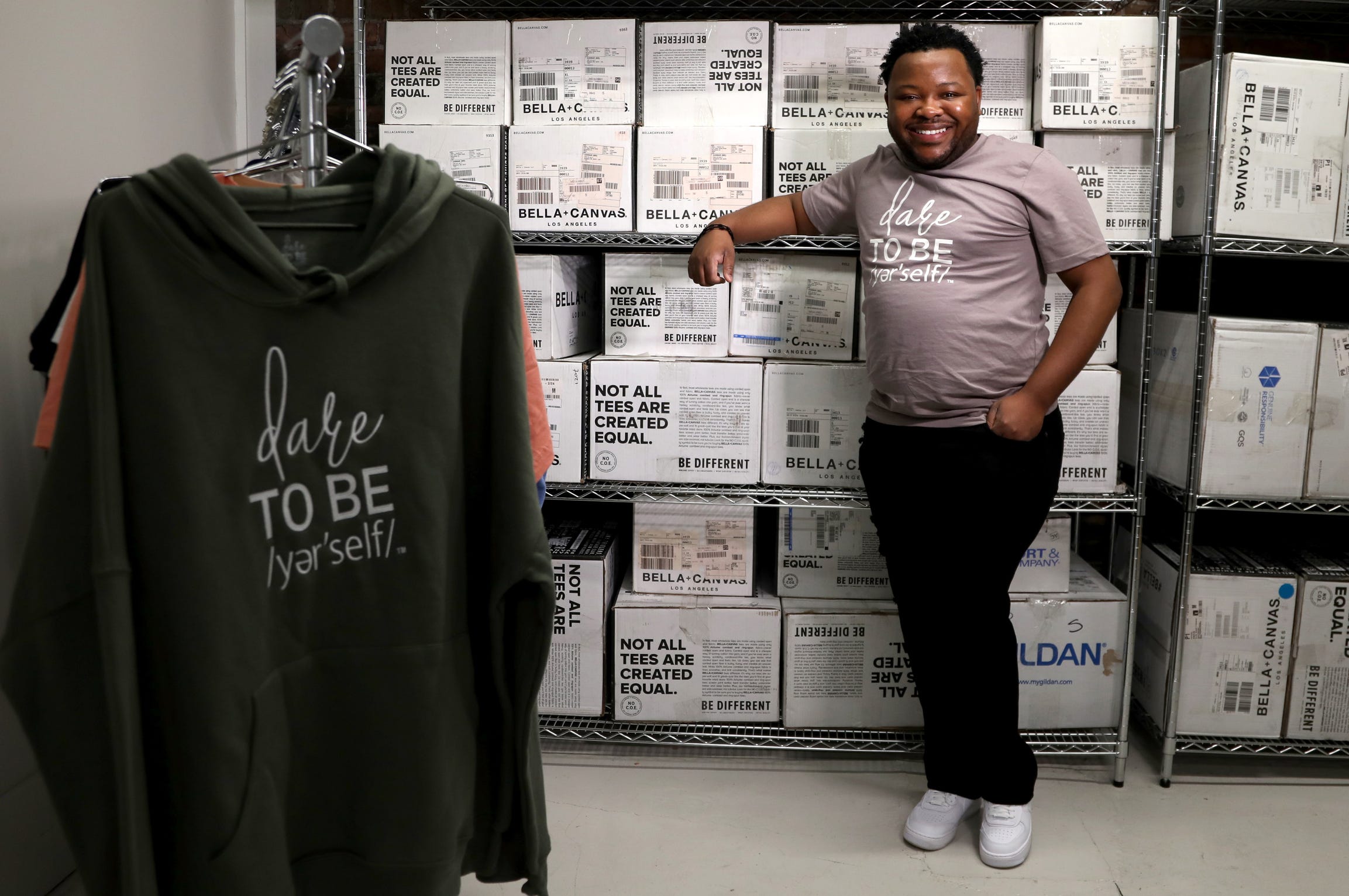 Dare to be /Yer'self/ clothing brand steps up with Pride pop-up shop