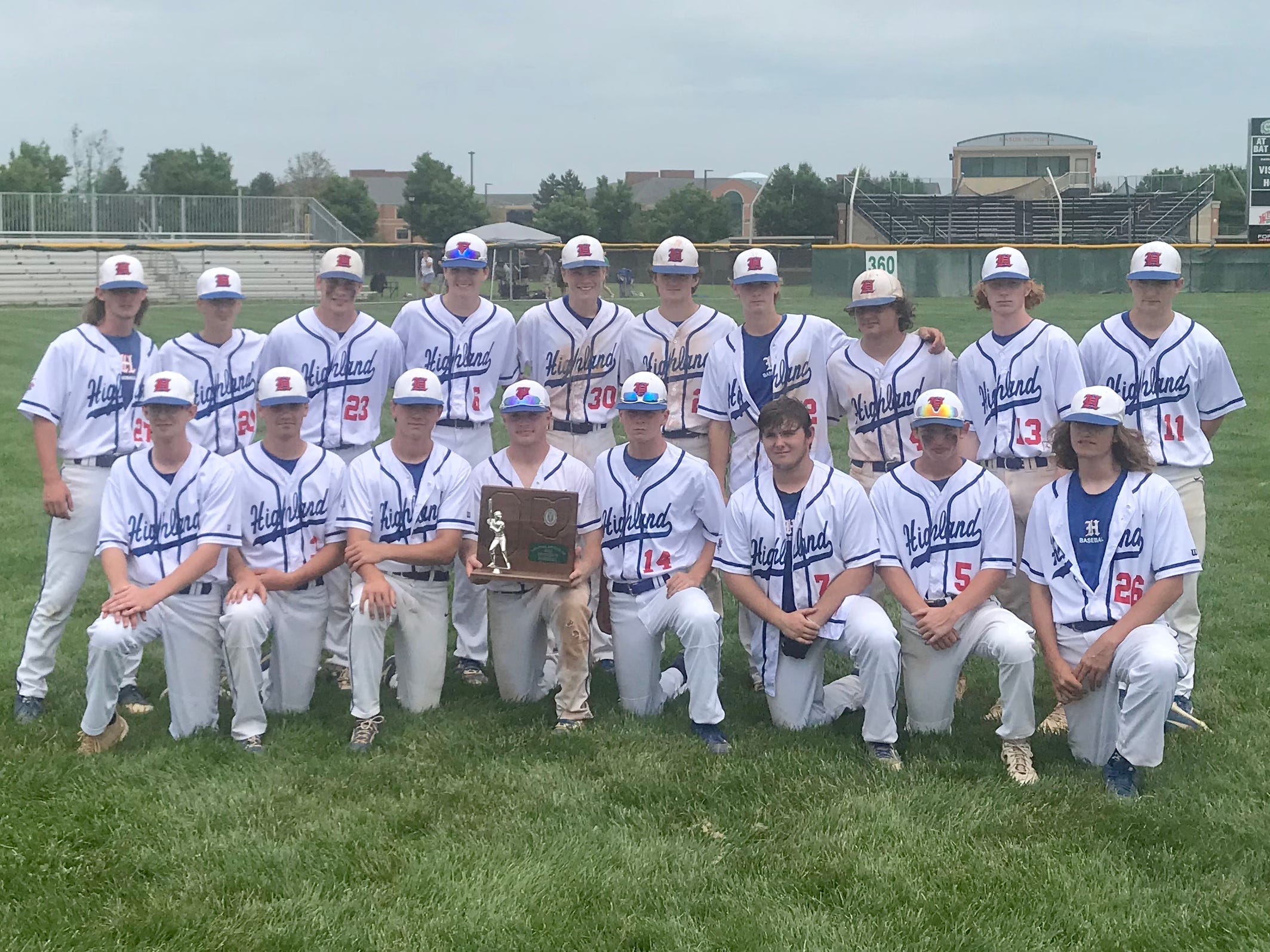 Badin knocks out Highland in D-II regional baseball final
