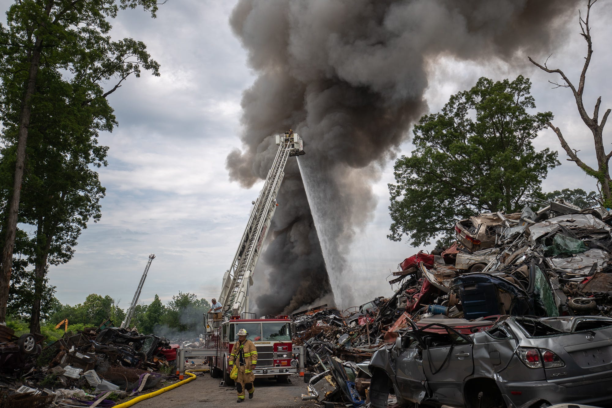 Gettysburg fire: Crews from Pennsylvania, Maryland battle massive blaze