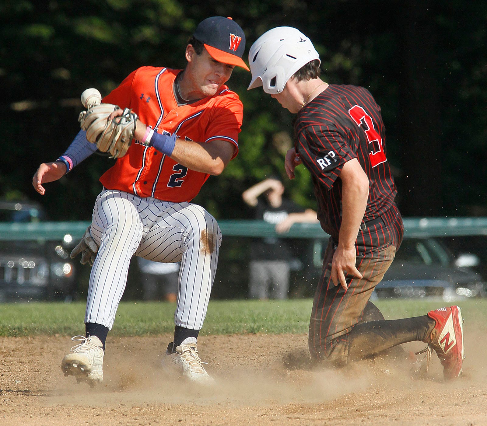 Milton baseball riding its two aces into Bay State Conference final