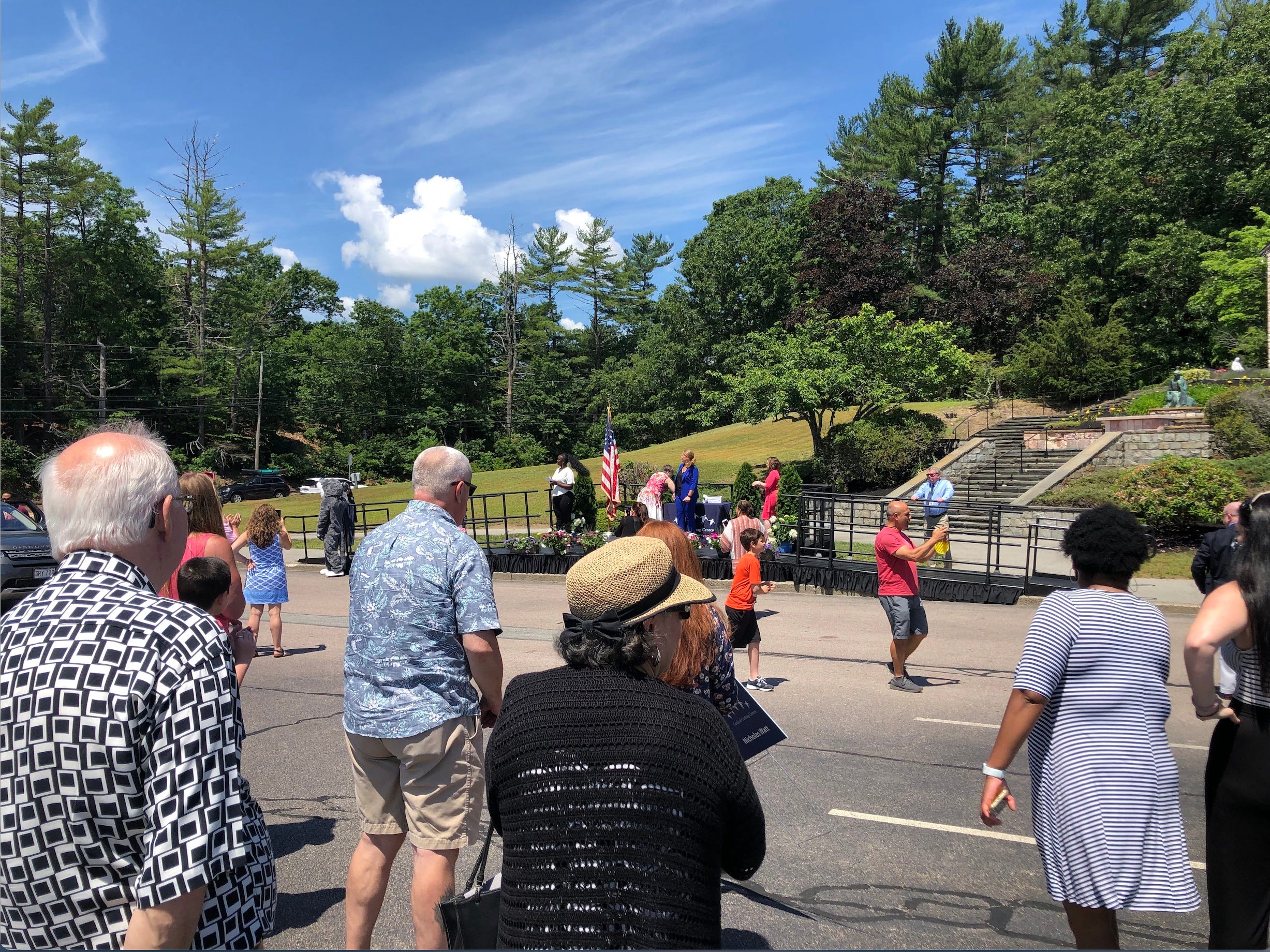 Hanover's Cardinal Cushing Centers celebrates students in rolling car ...