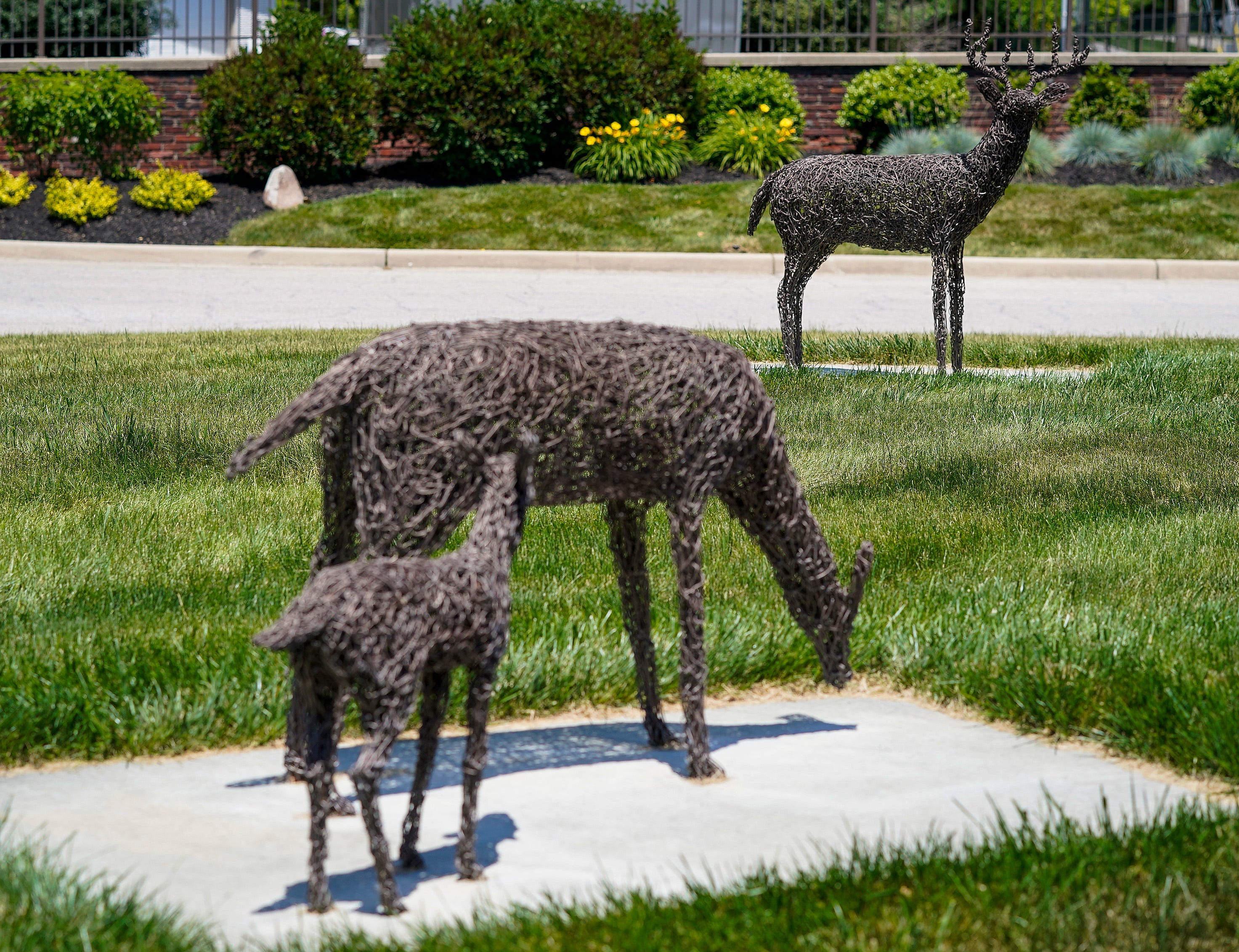 Indiana Art: Carmel roundabout artwork has a story behind it